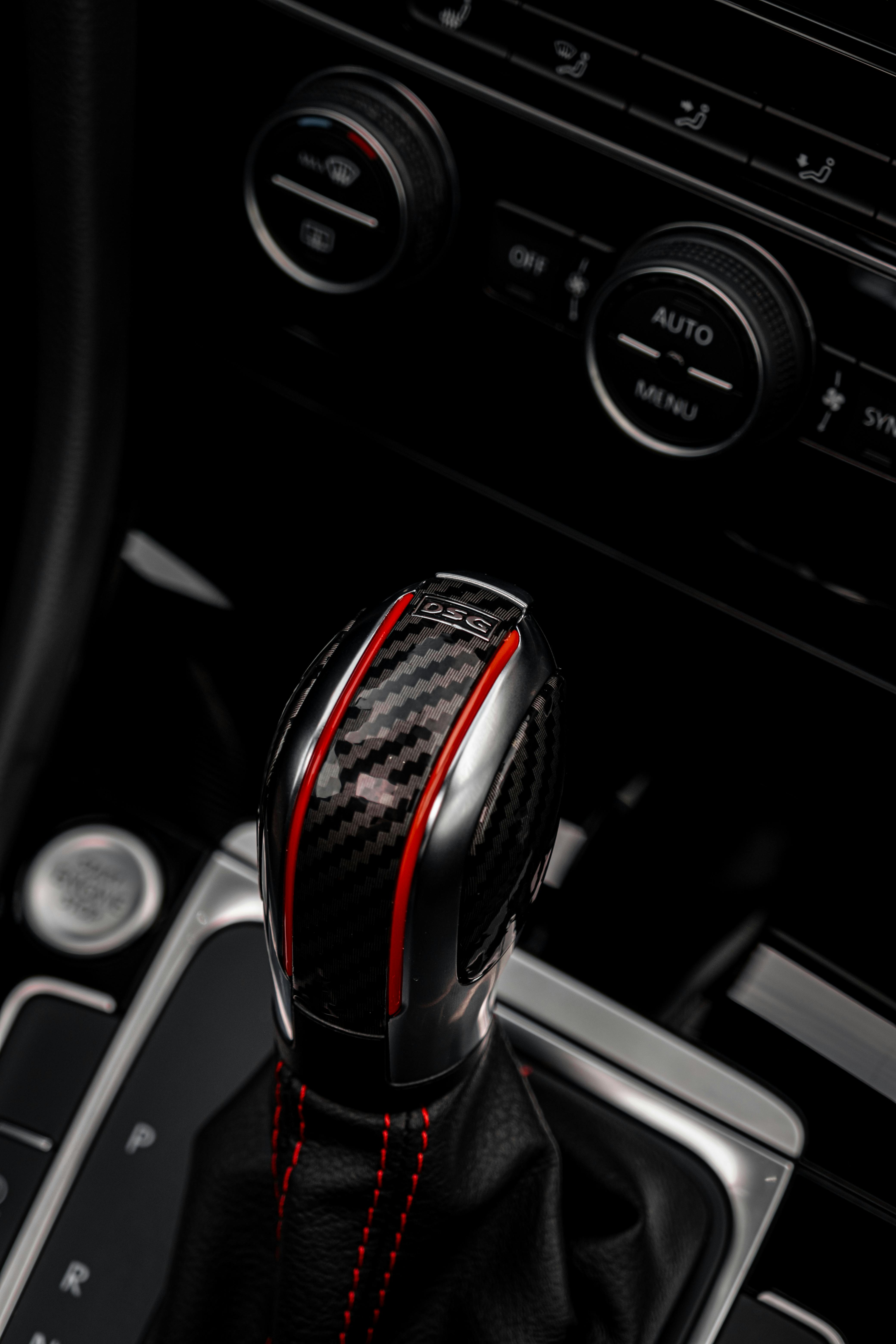 Close-up of the Gear Shifter in the Volkswagen Golf VII GTI · Free ...