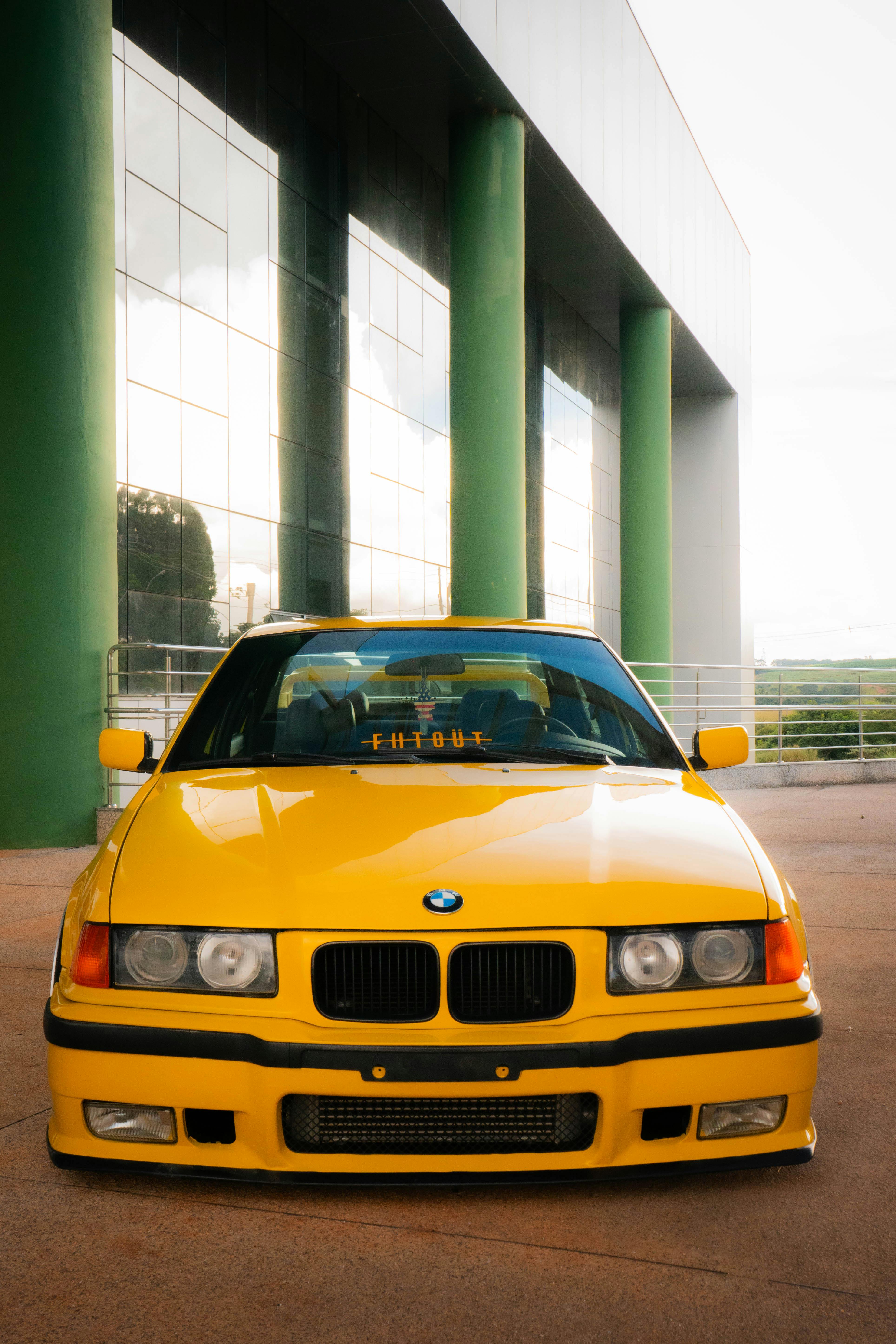 Photo of a Yellow Car · Free Stock Photo