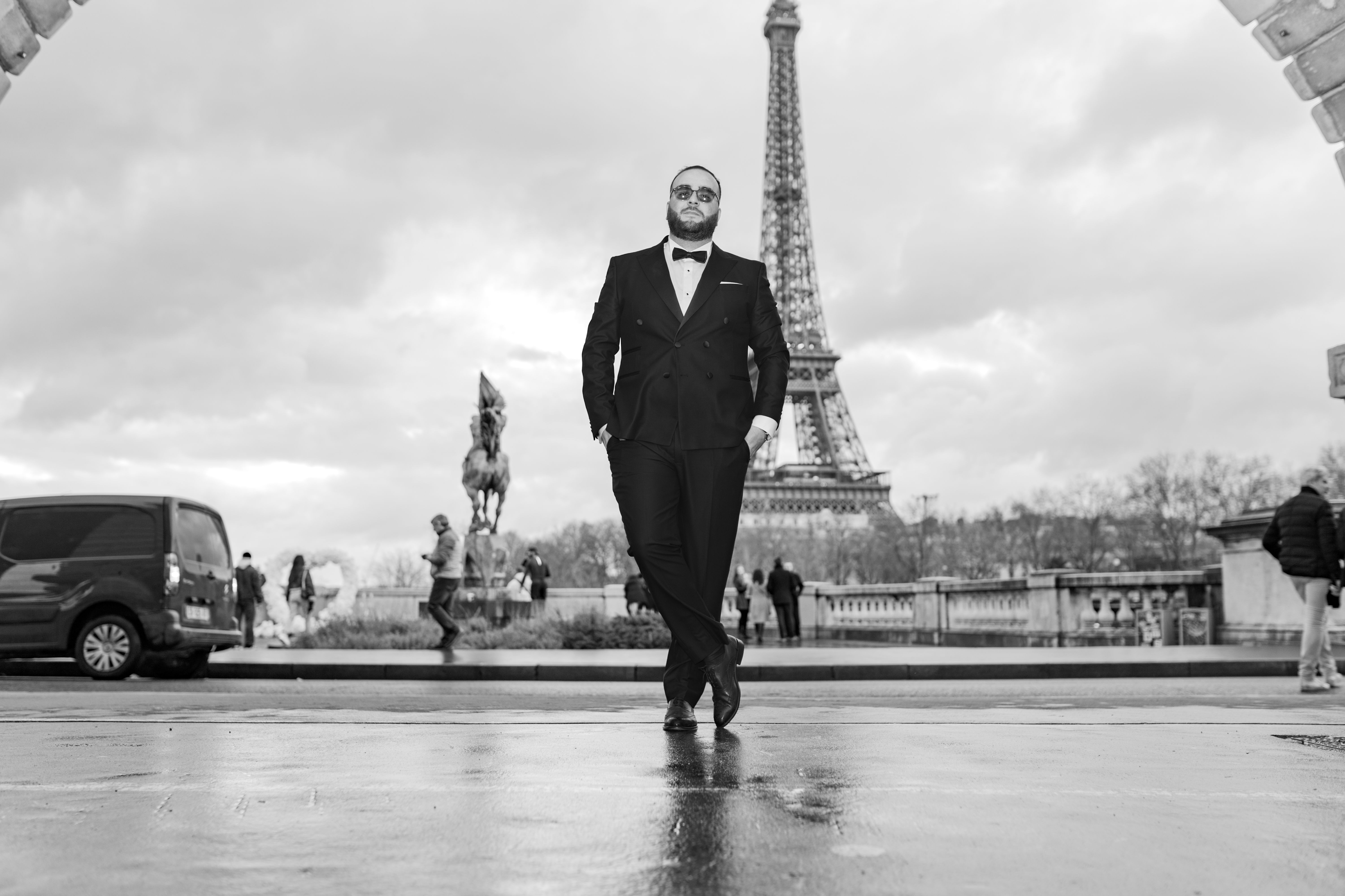 Man Posing in a Suit, Paris, France · Free Stock Photo