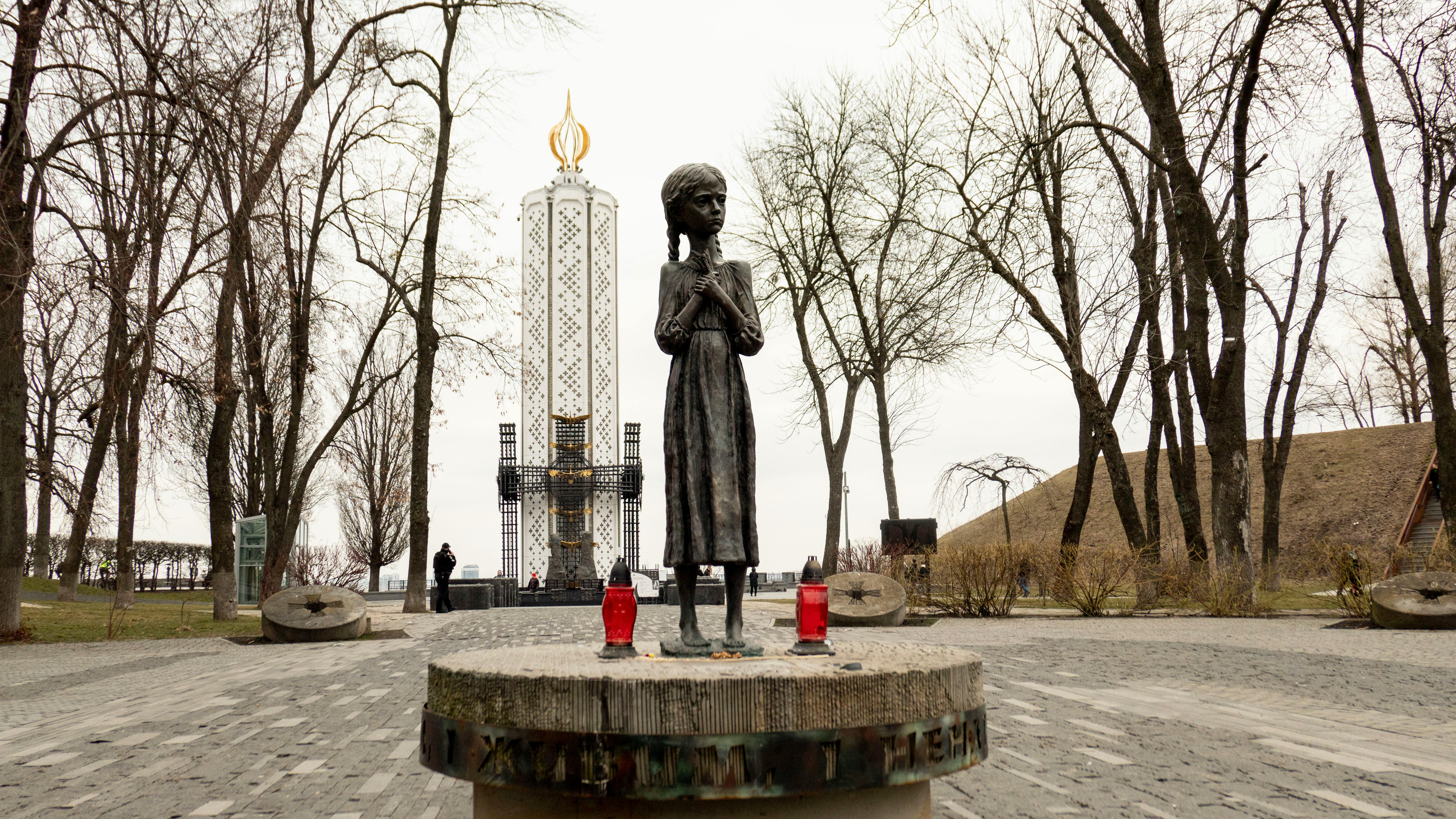 Holodomor Memorial in Autumn · Free Stock Photo