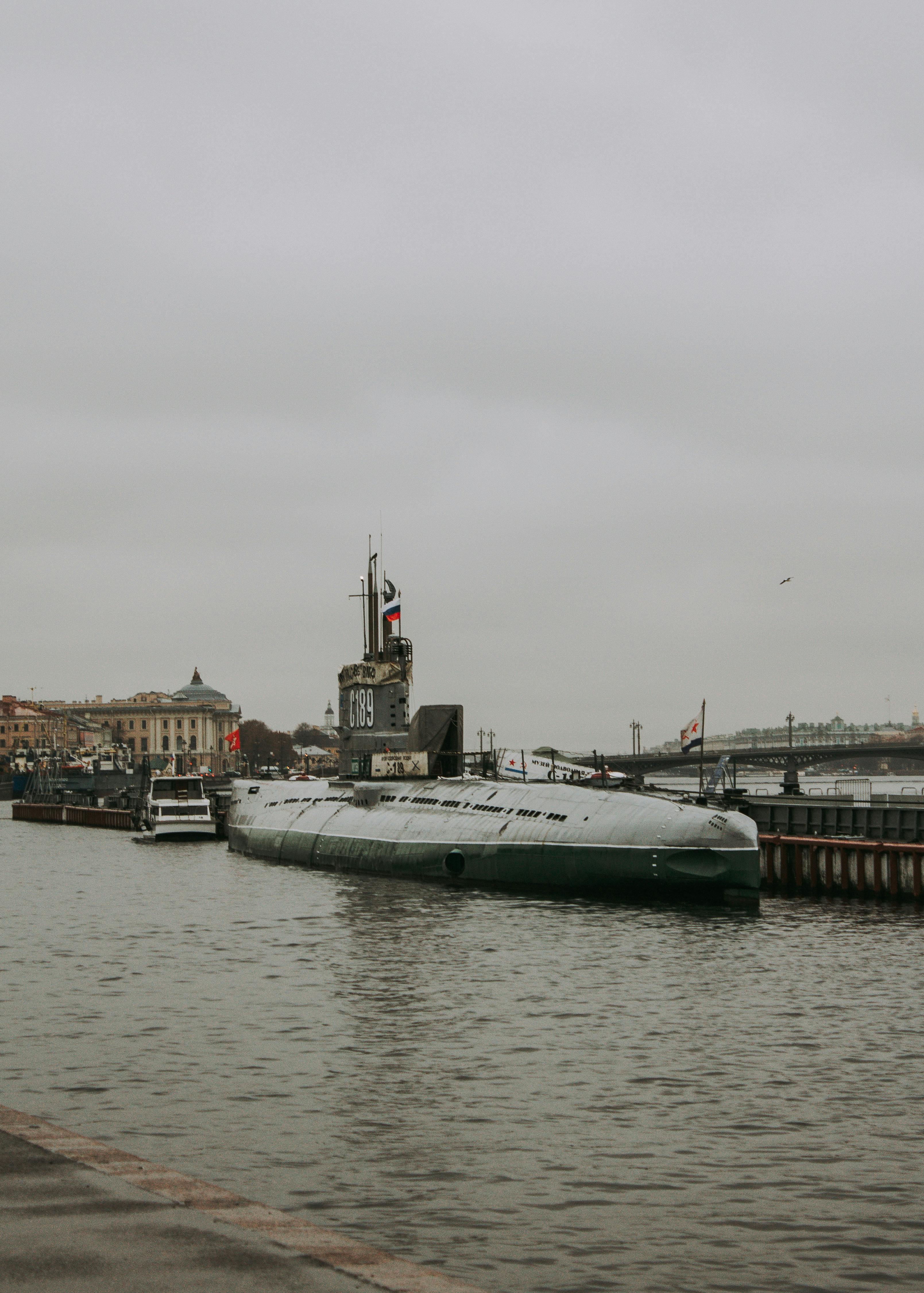 Submarine C-189 Museum Ship in Saint Petersburg, Russia · Free Stock Photo