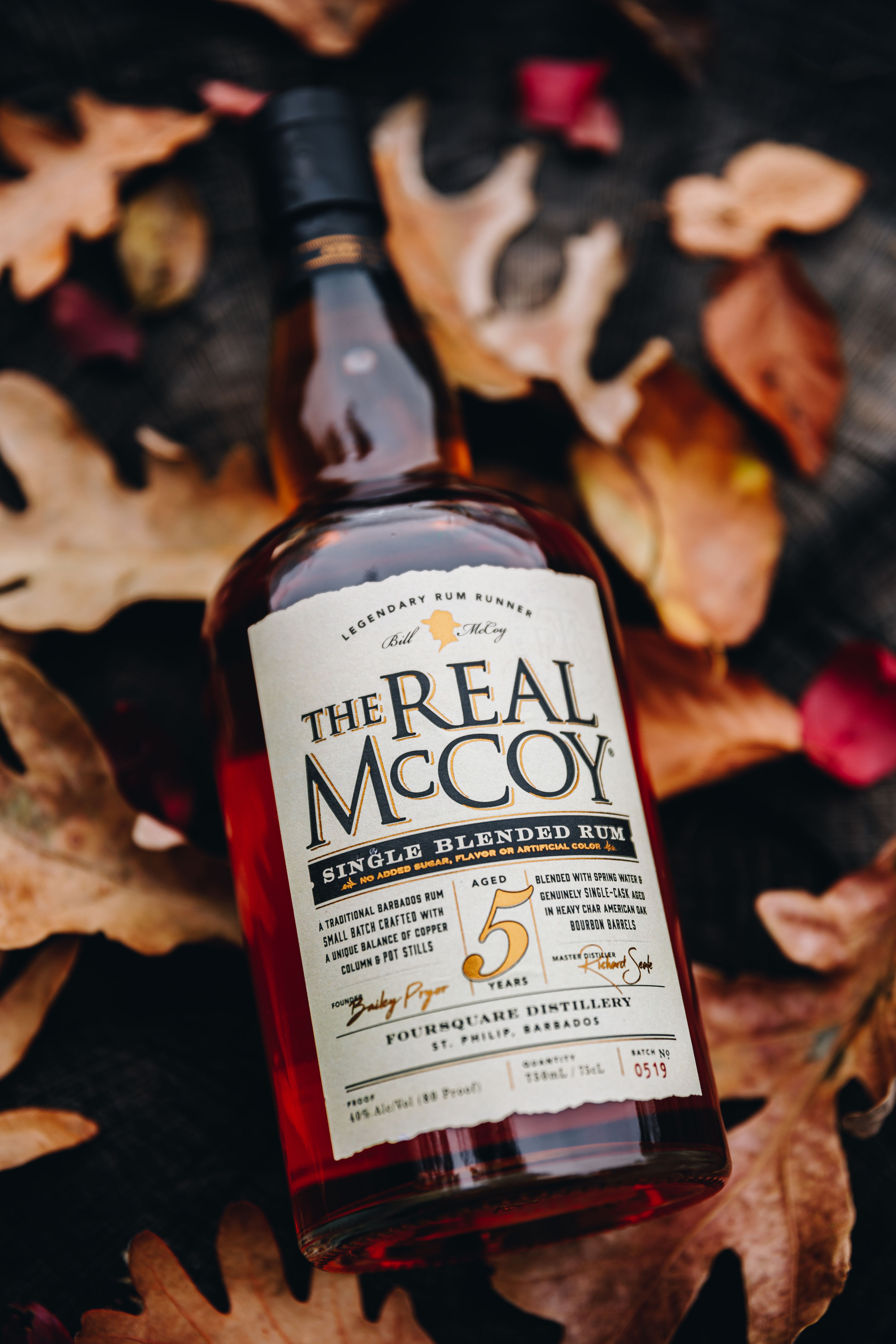 The Real McCoy Rum in Glass Bottle · Free Stock Photo
