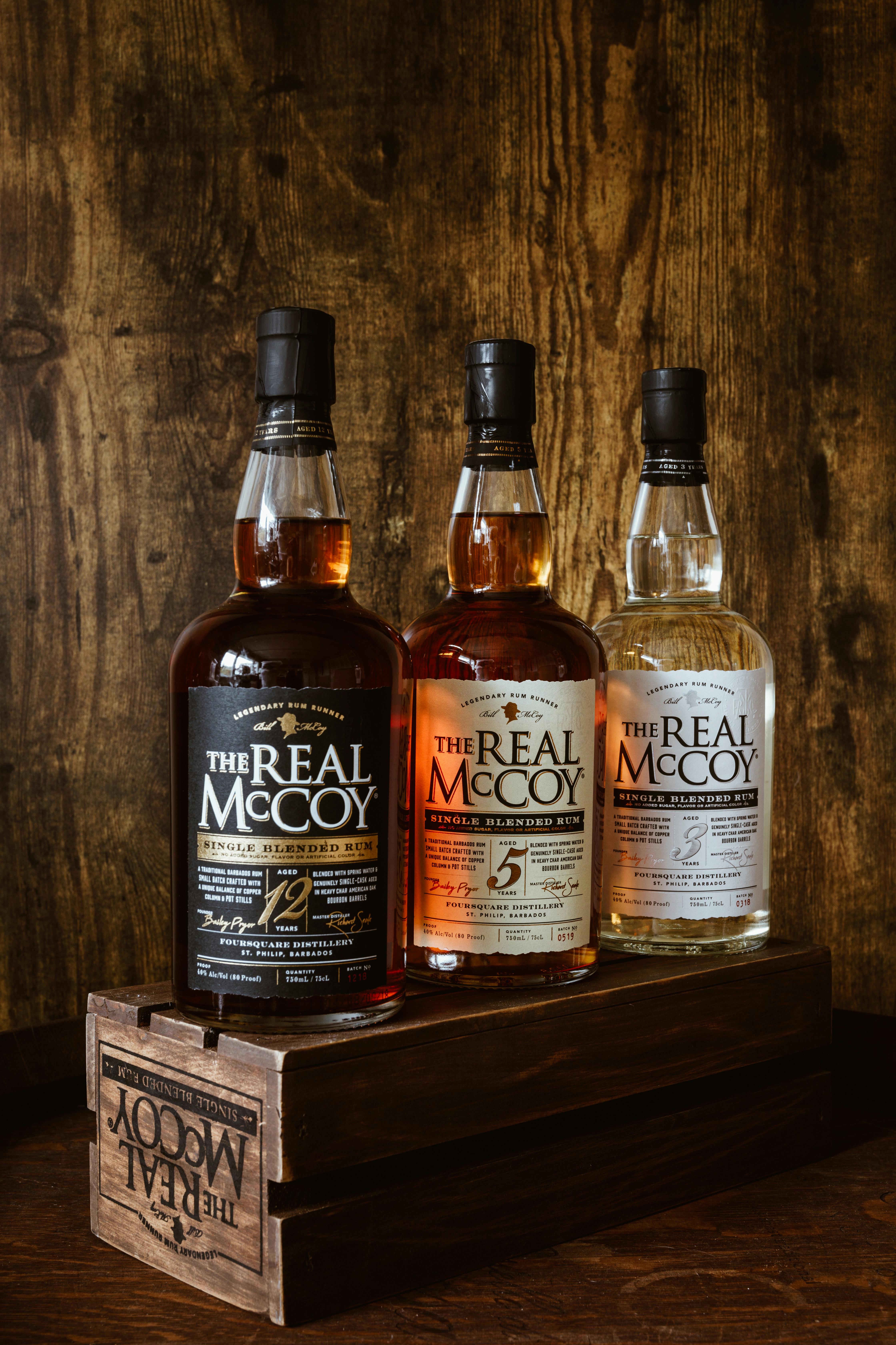 Rum in a Wooden Box · Free Stock Photo