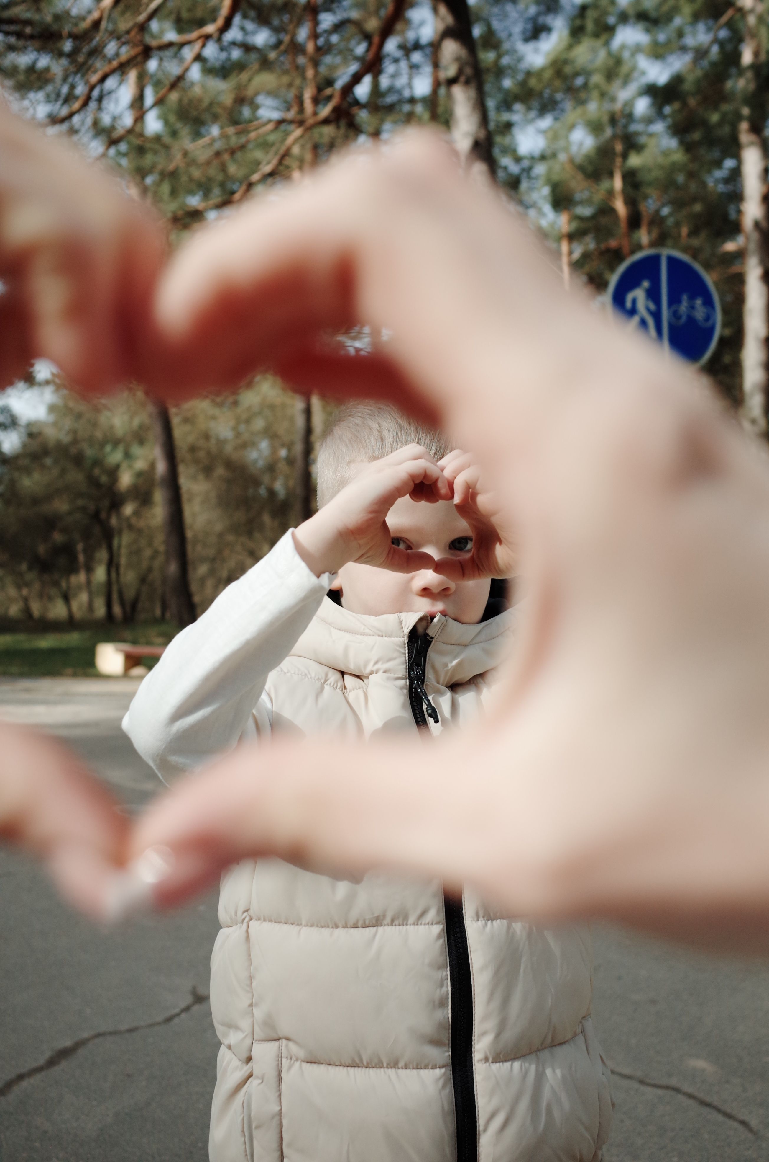 Boy Showing Love Sign Hands Photos, Download The BEST Free Boy Showing ...