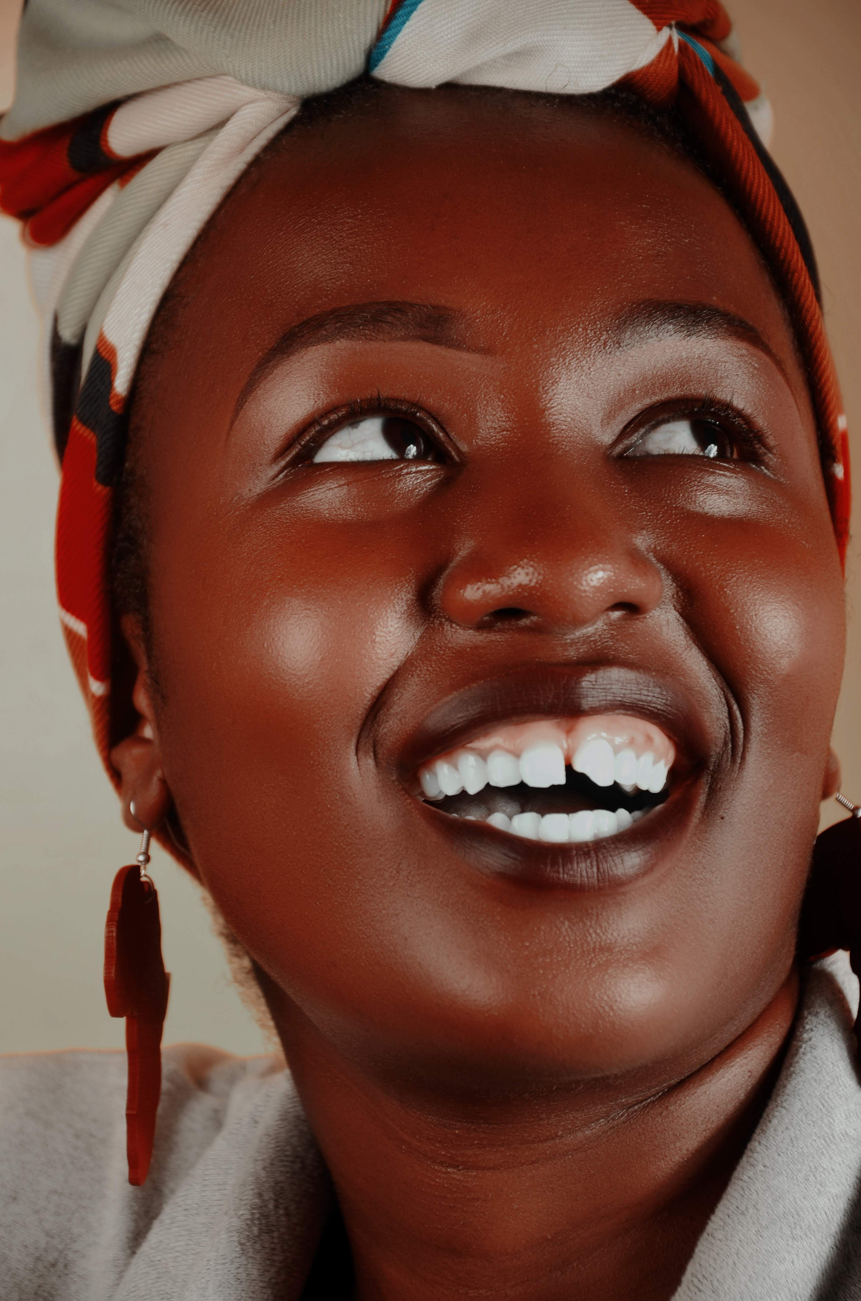 Portrait of a Woman Smiling · Free Stock Photo