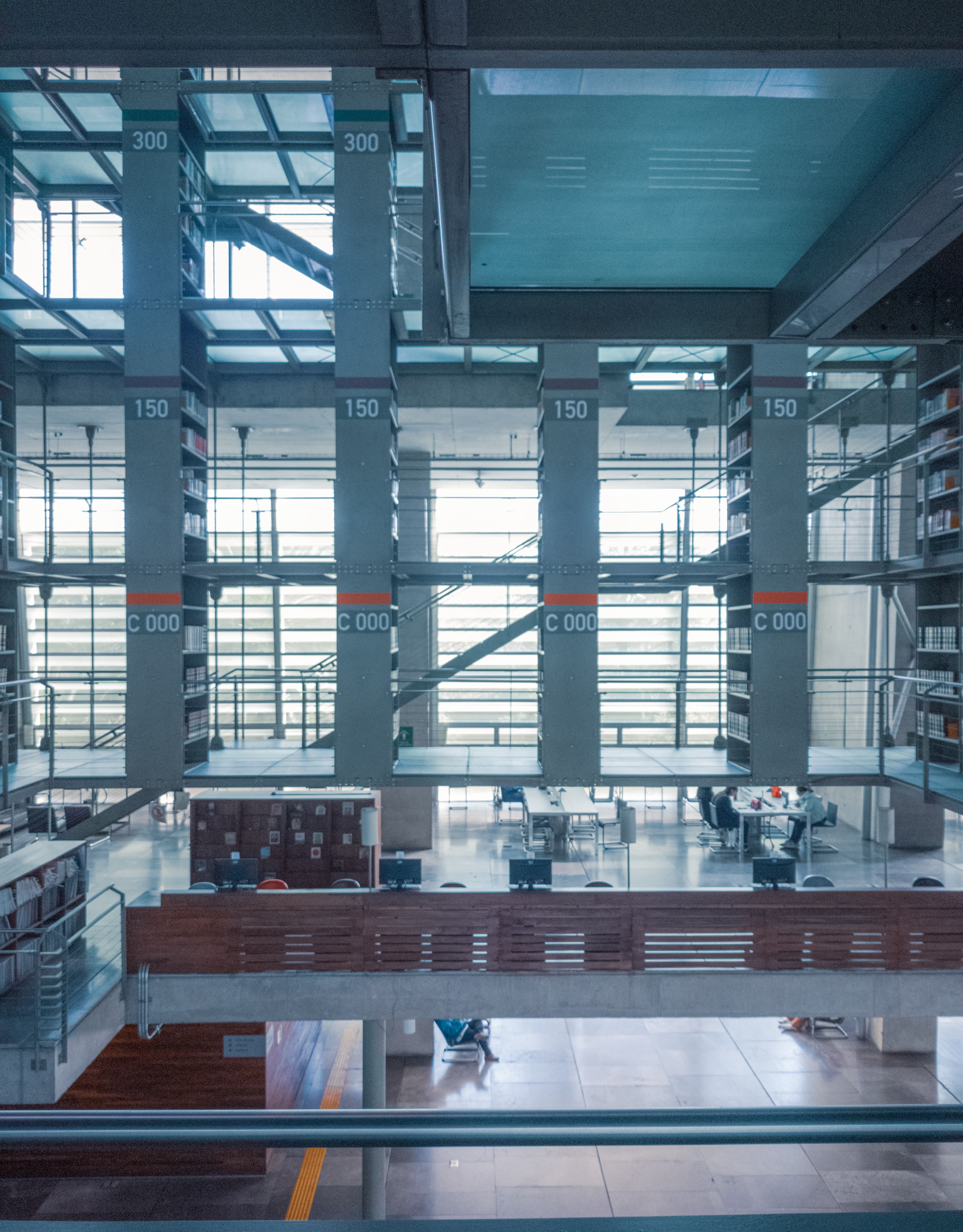 Floors in Vasconcelos Library in Mexico City · Free Stock Photo