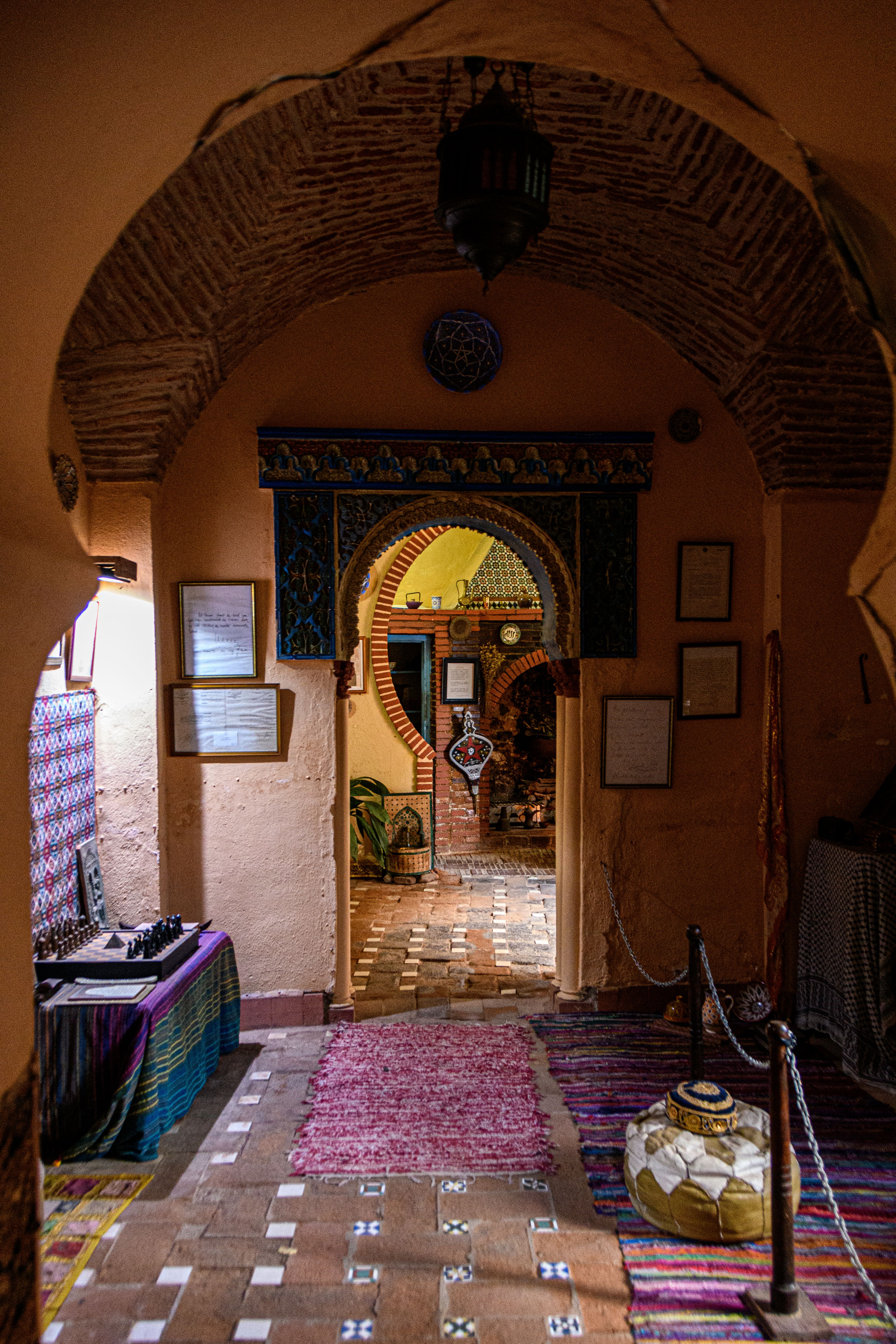 Interior of the Casa-Museo Arabe Yusuf Al-Burch Museum · Free Stock Photo