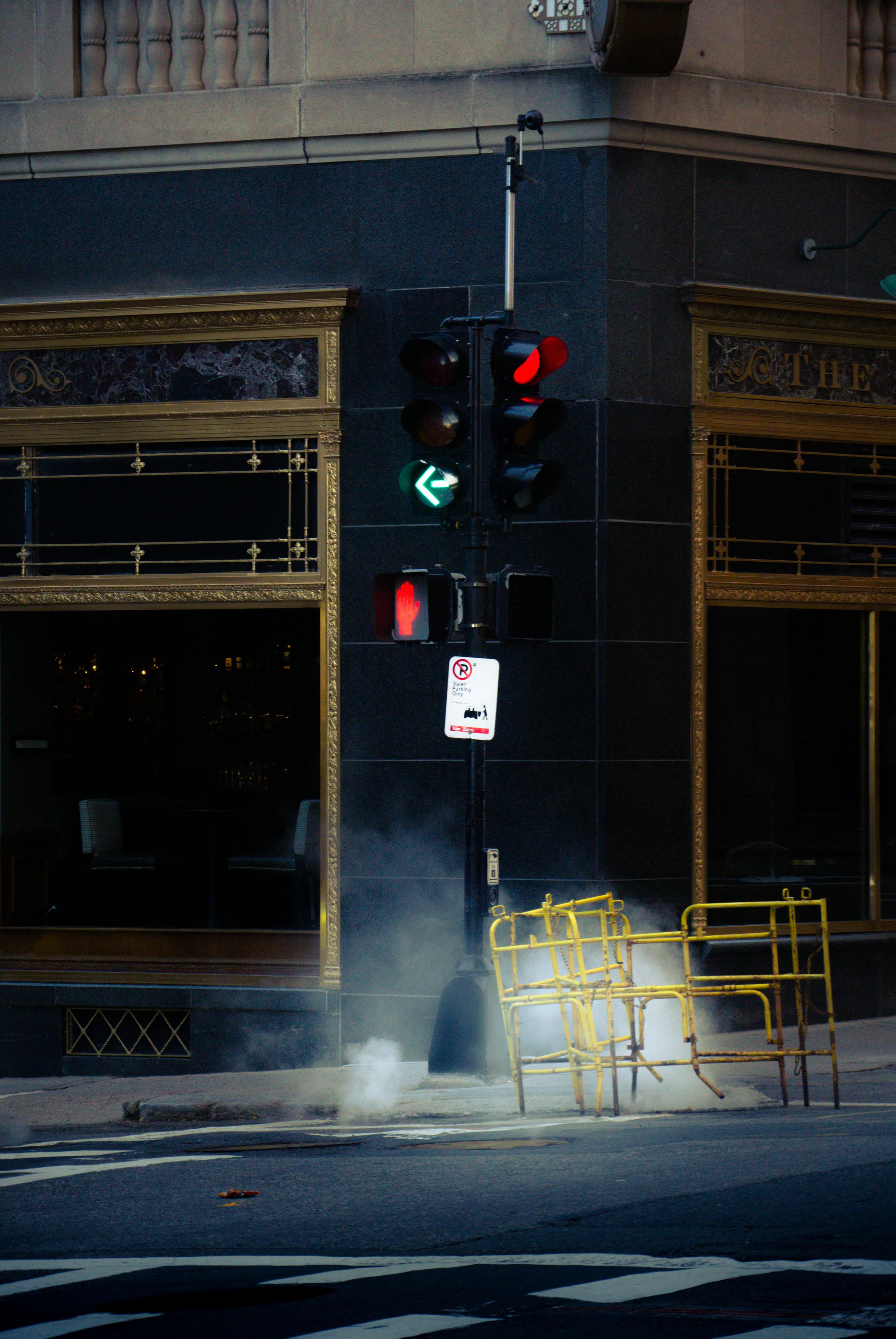 Boston Street Sign with Smoke · Free Stock Photo