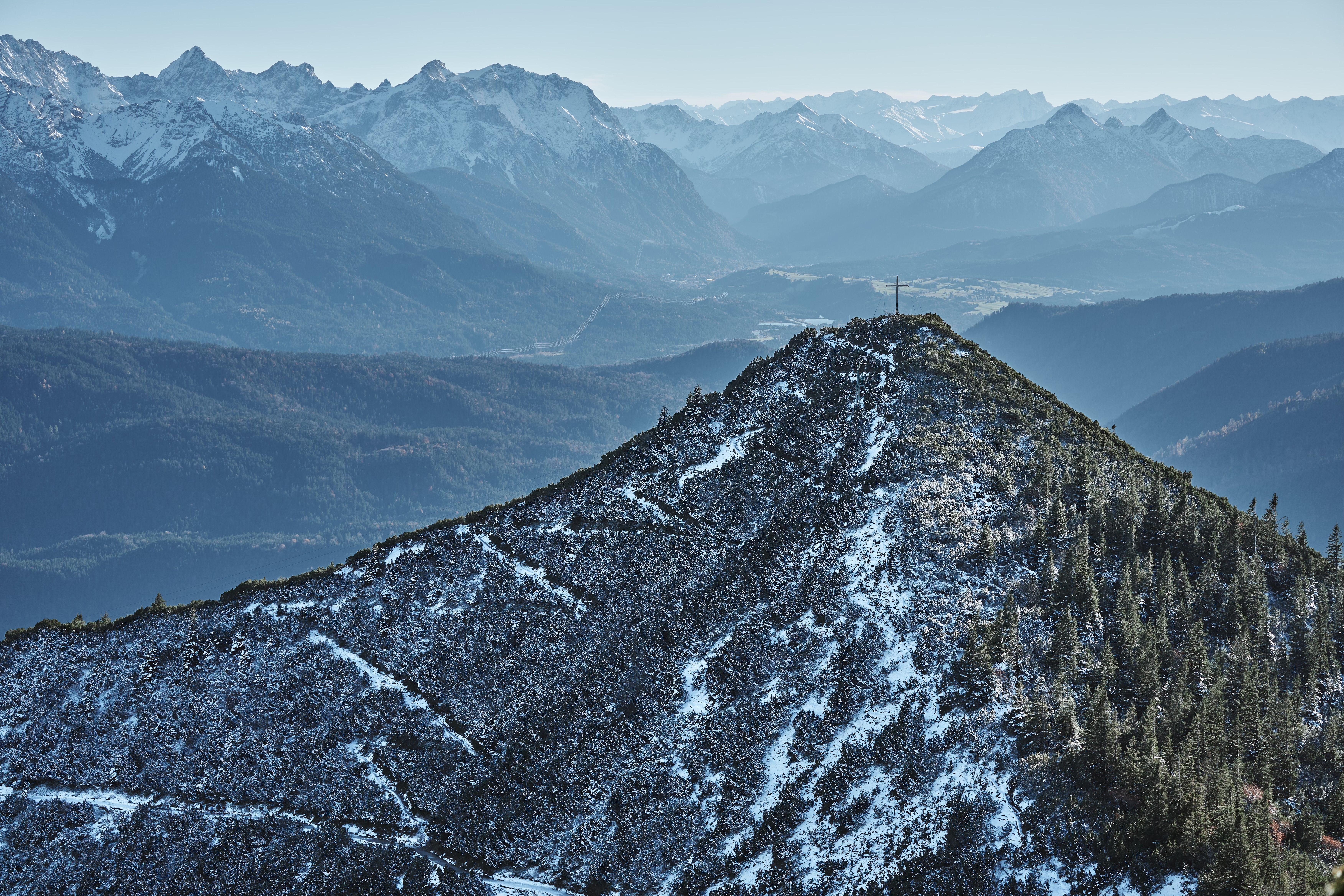 Snow Covered Mountain Path · Free Stock Photo