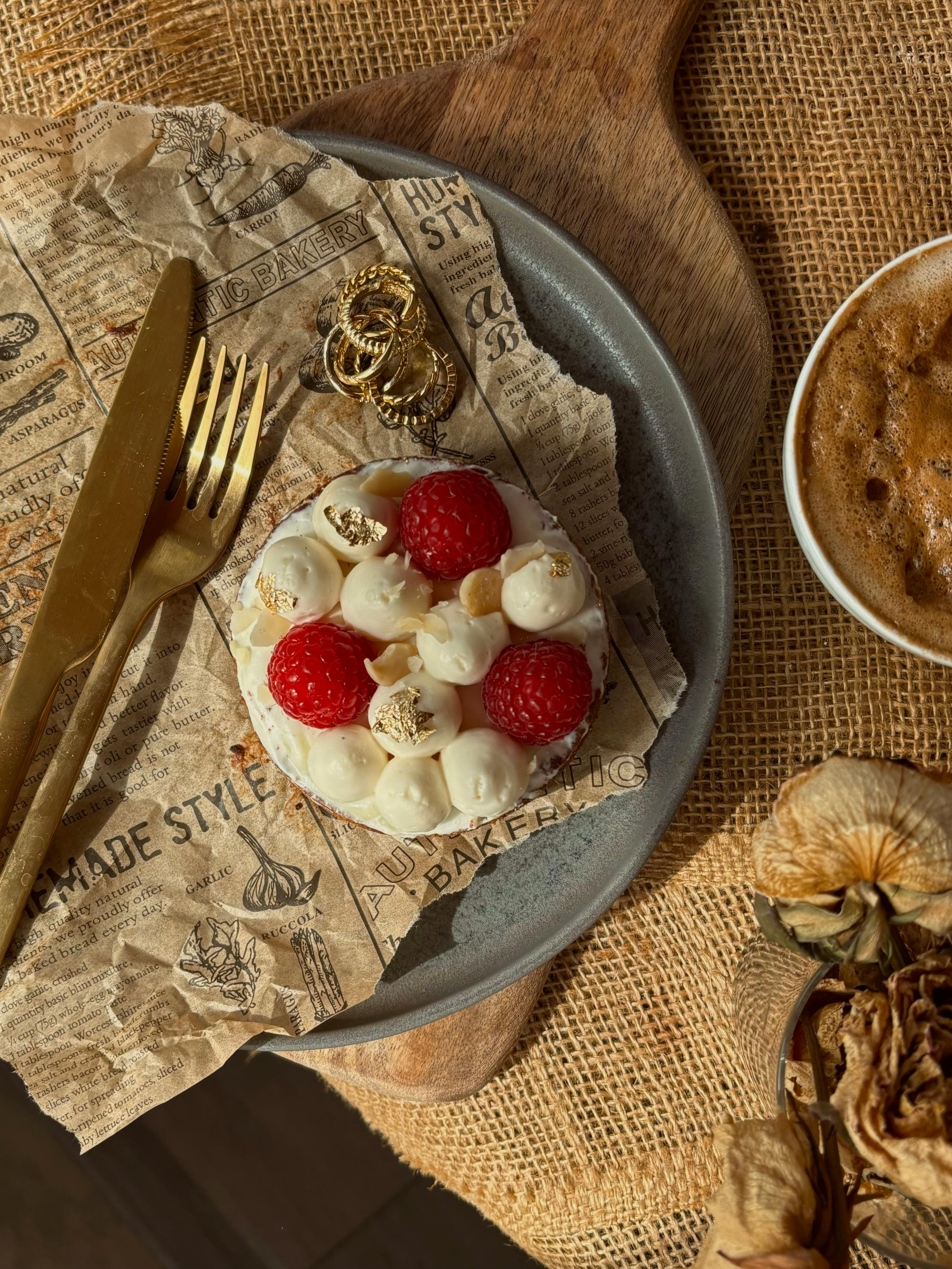Cake with Raspberries · Free Stock Photo
