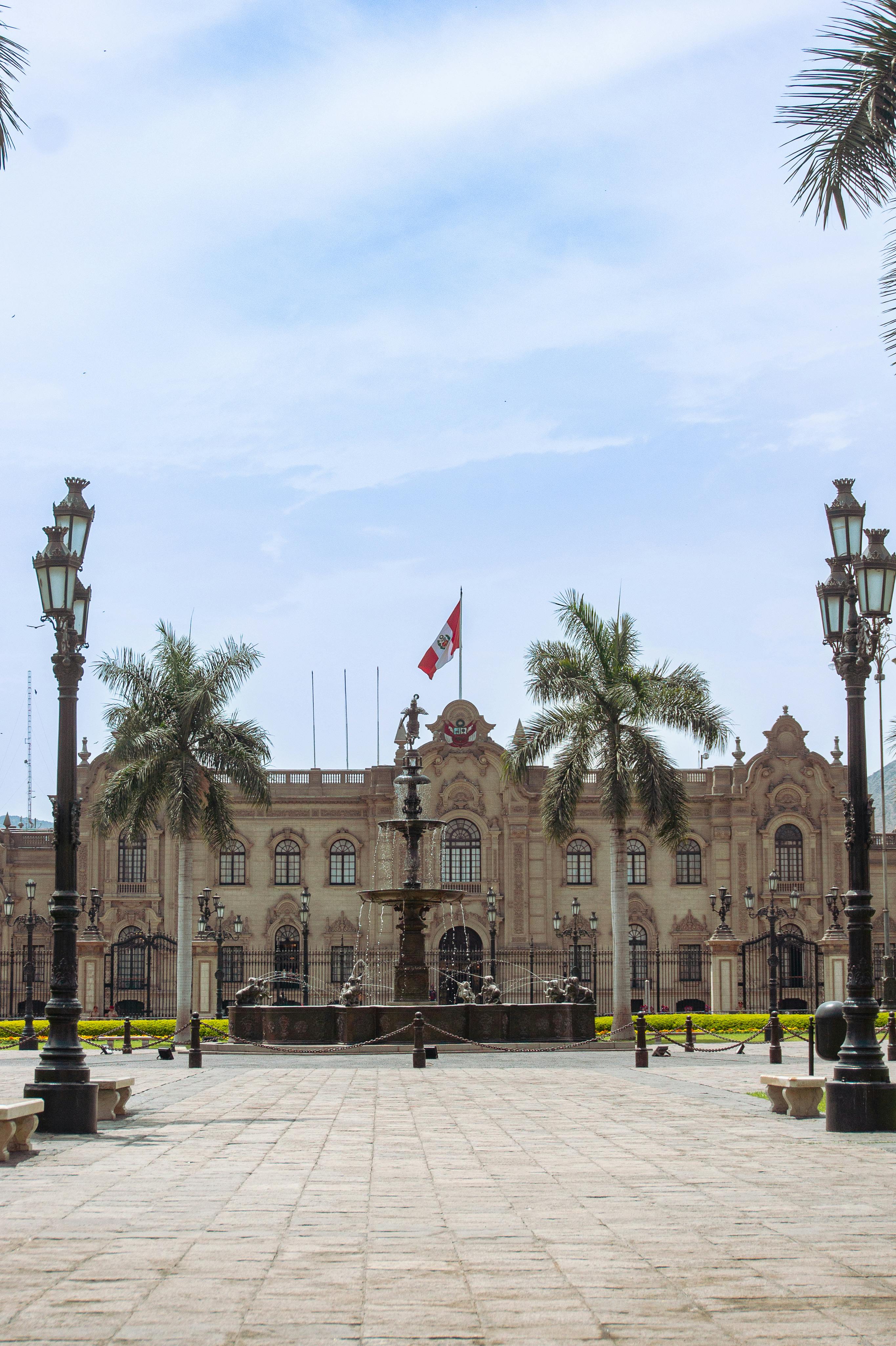 Government palace Perú · Free Stock Photo