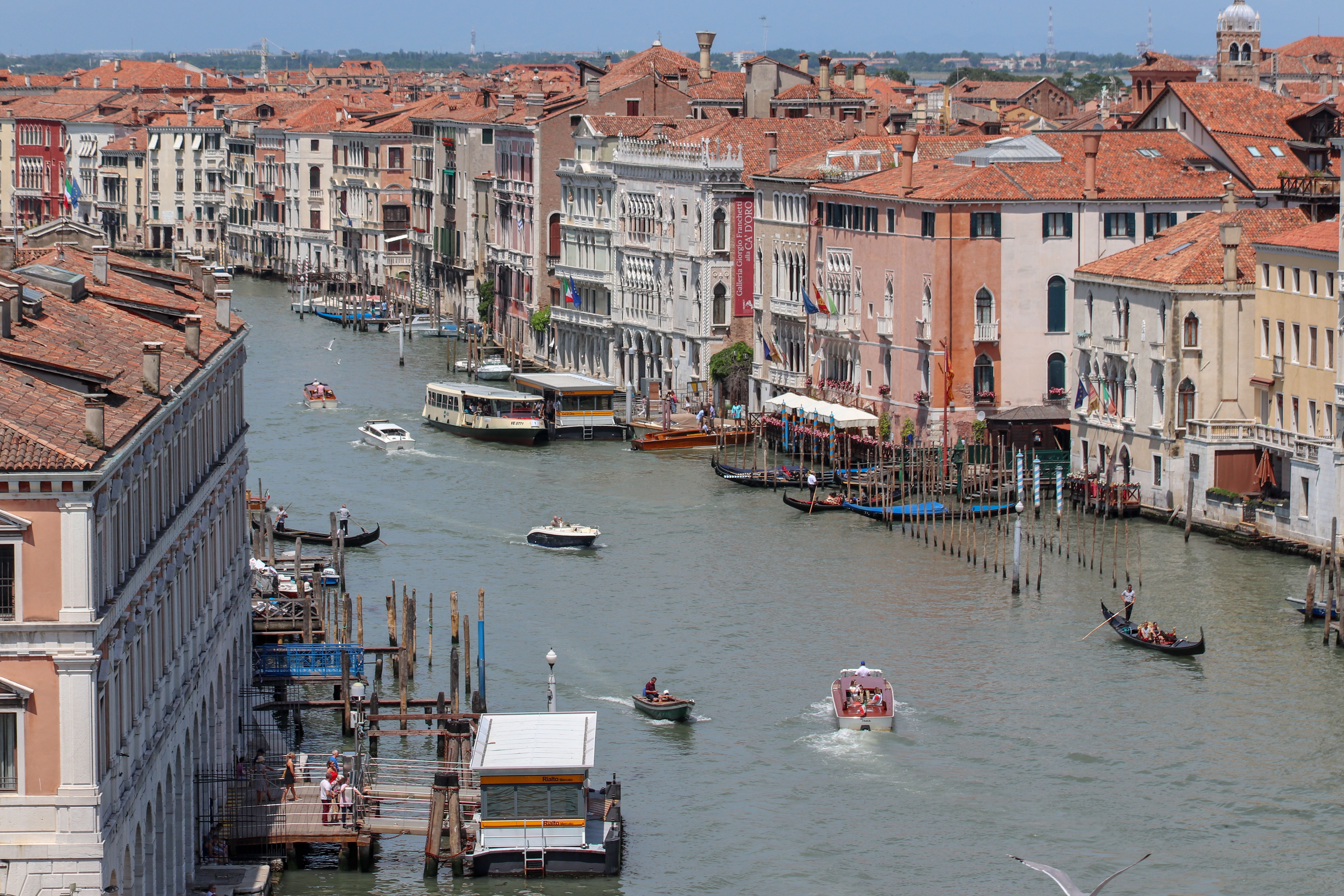 Birds Eye View of Canal Grande in Venice · Free Stock Photo