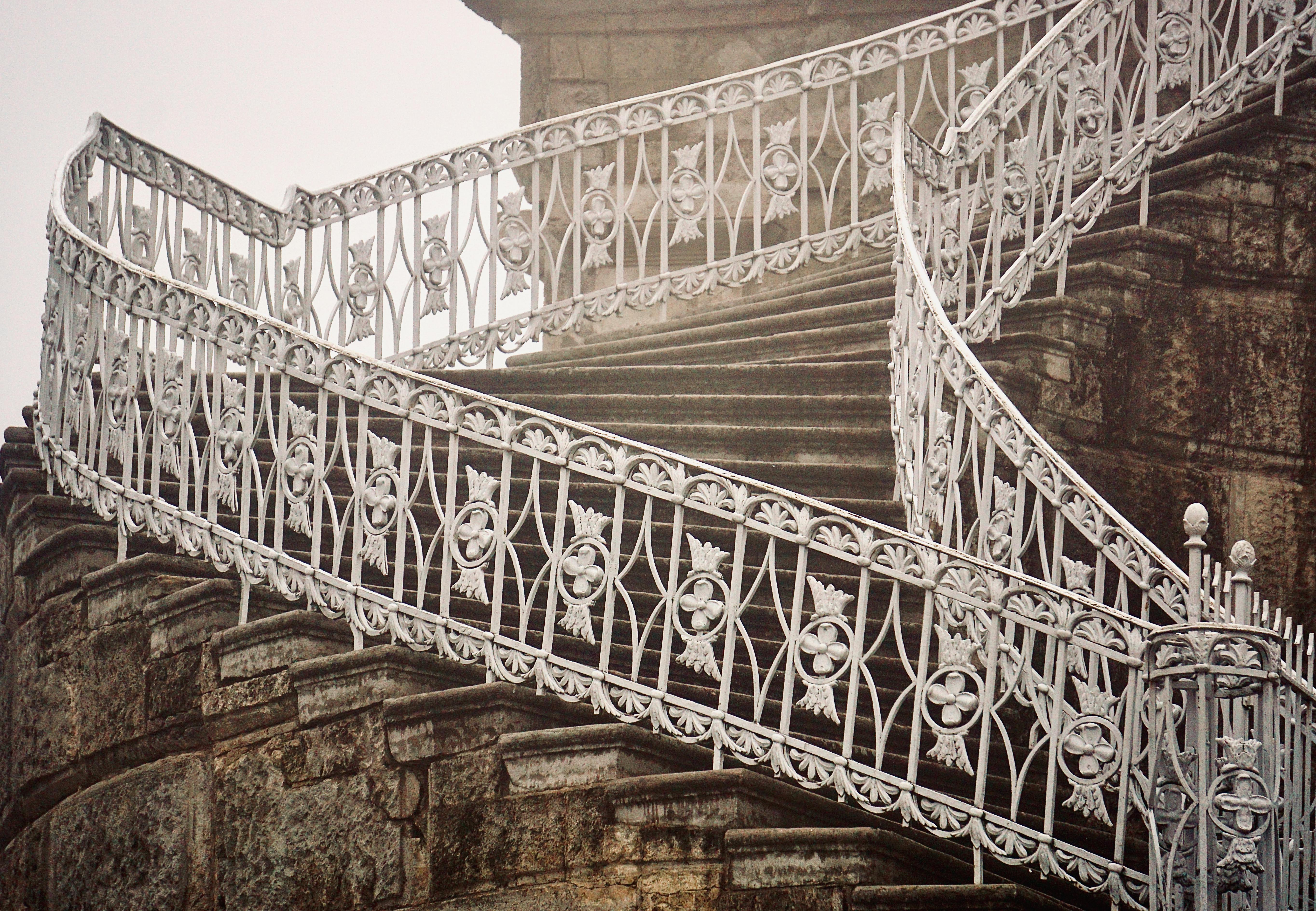 Ornate Railing of Stairs · Free Stock Photo
