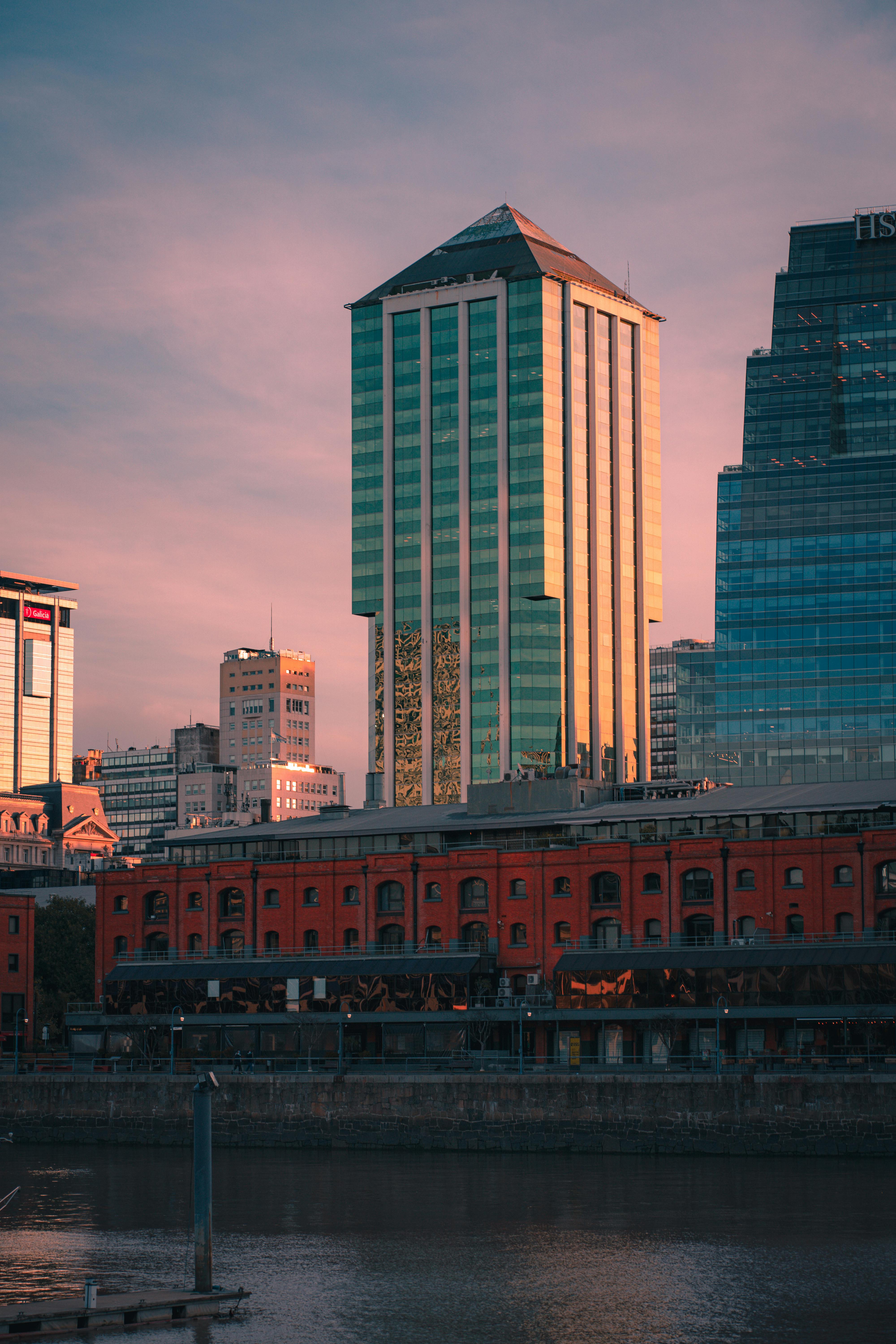 Obelisk Tower in Buenos Aires During Sunset · Free Stock Photo