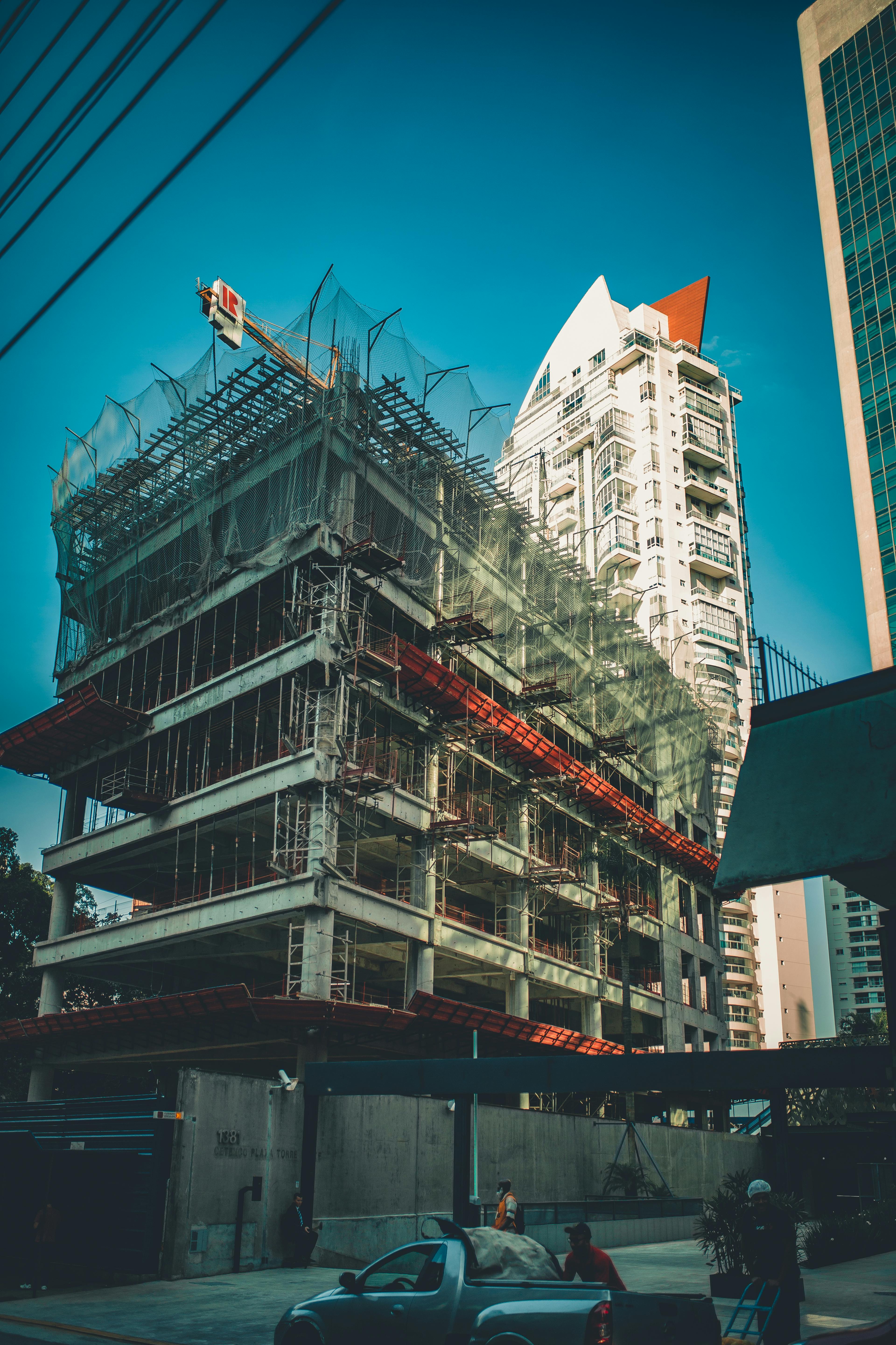 Construction Of A Building · Free Stock Photo