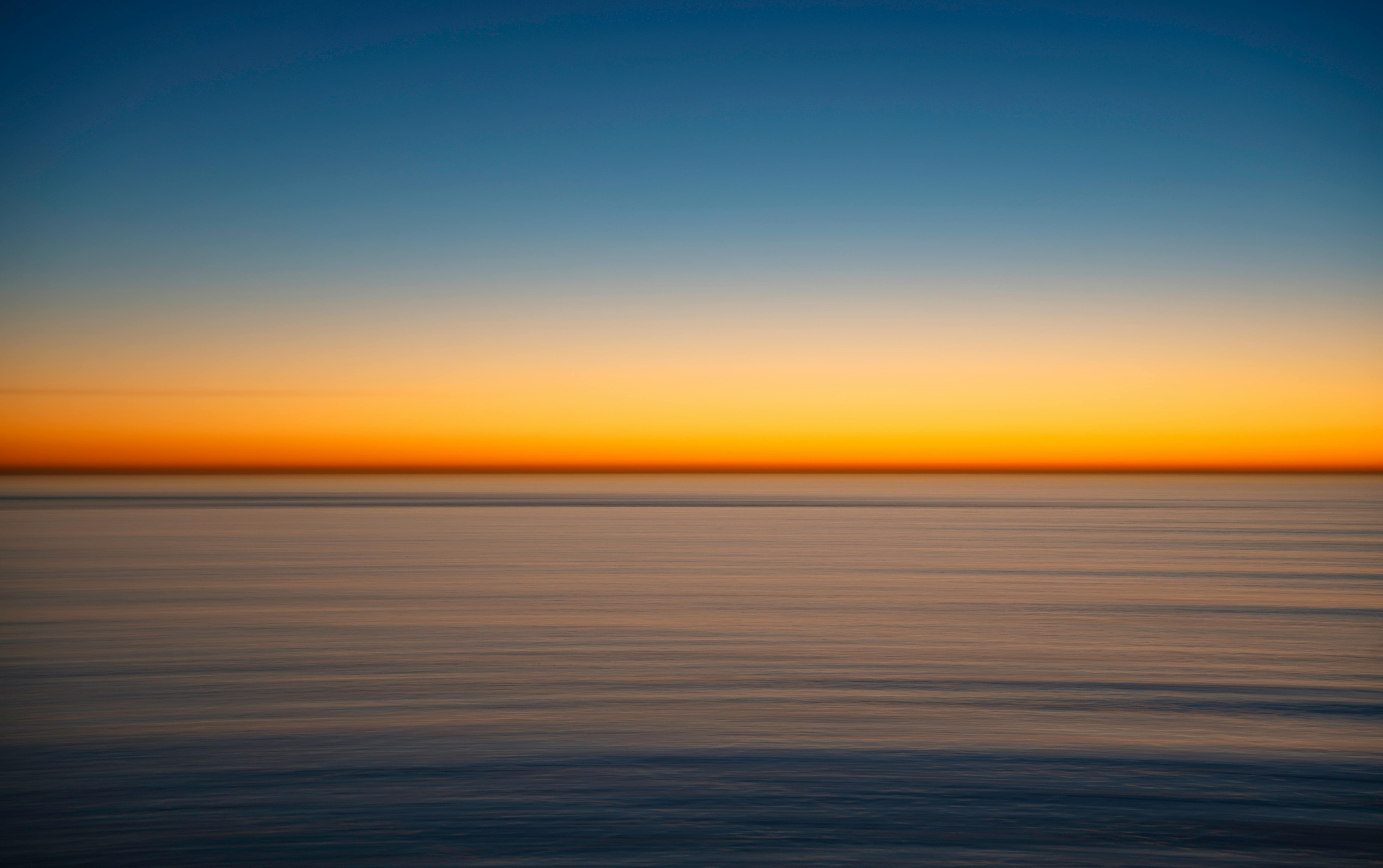 Calm Sea at Sunset · Free Stock Photo