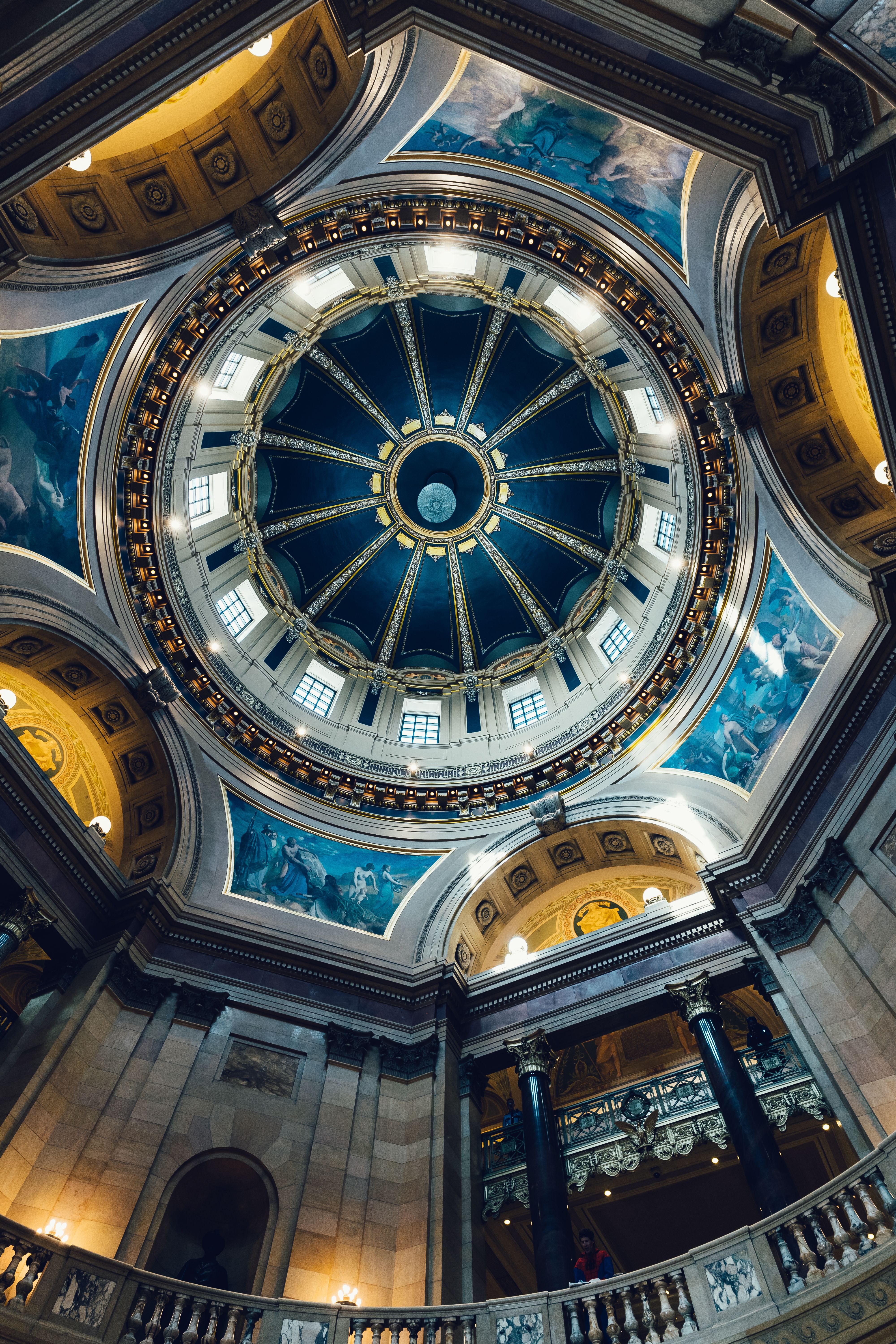 Blue Dome Building · Free Stock Photo
