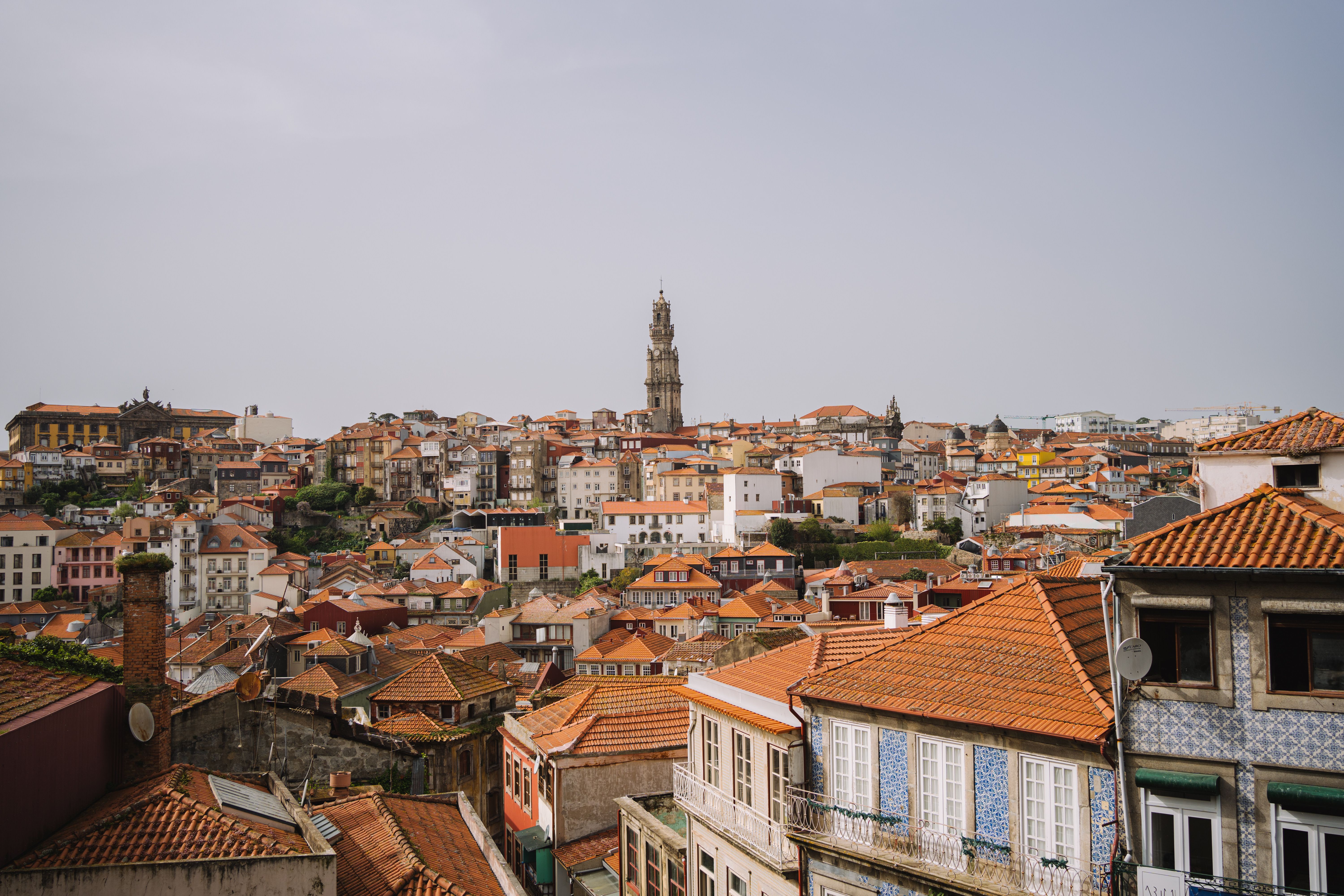 Rooftops of Buildings in Porto in Portugal · Free Stock Photo