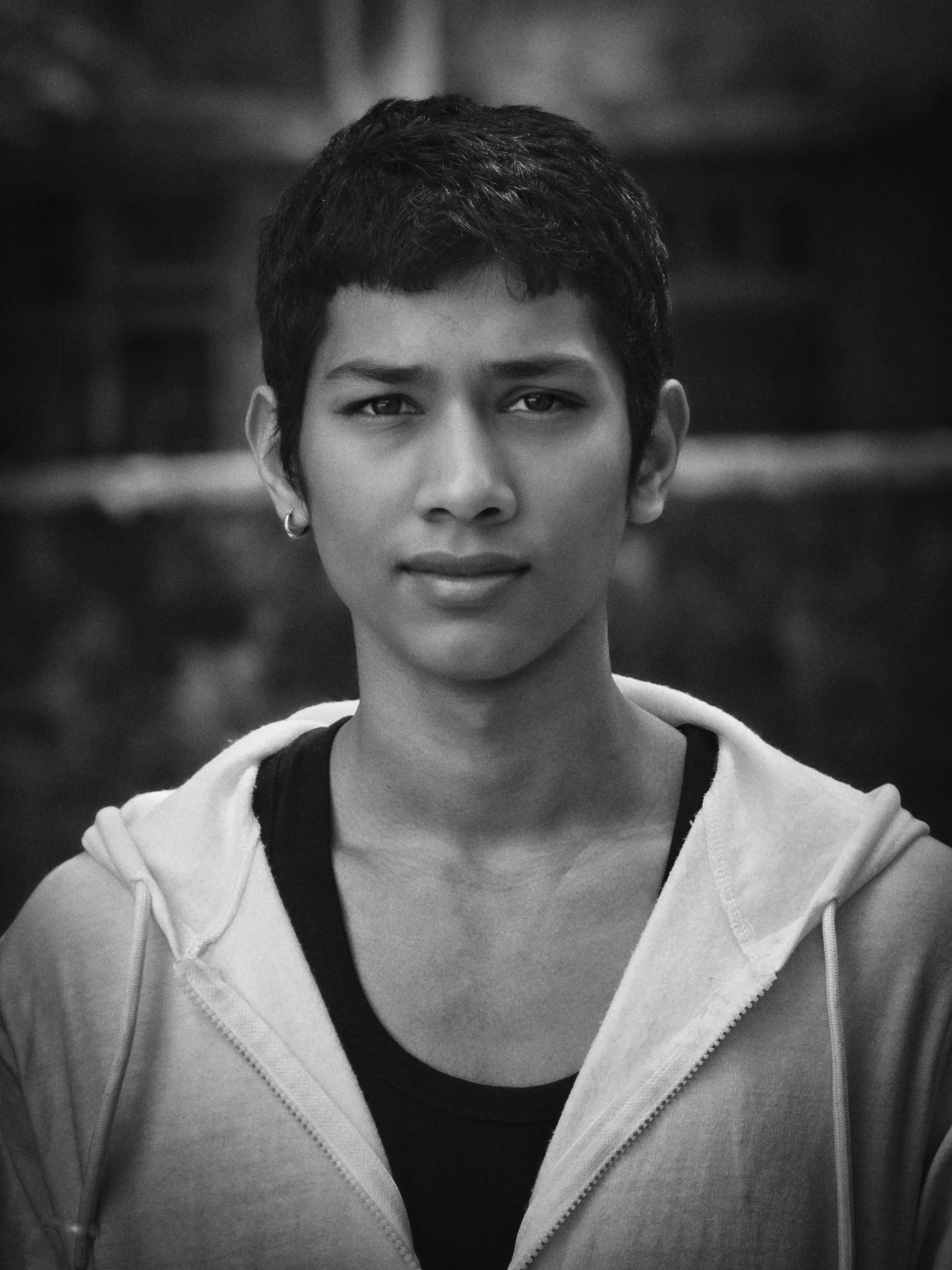 Boy with Earring · Free Stock Photo