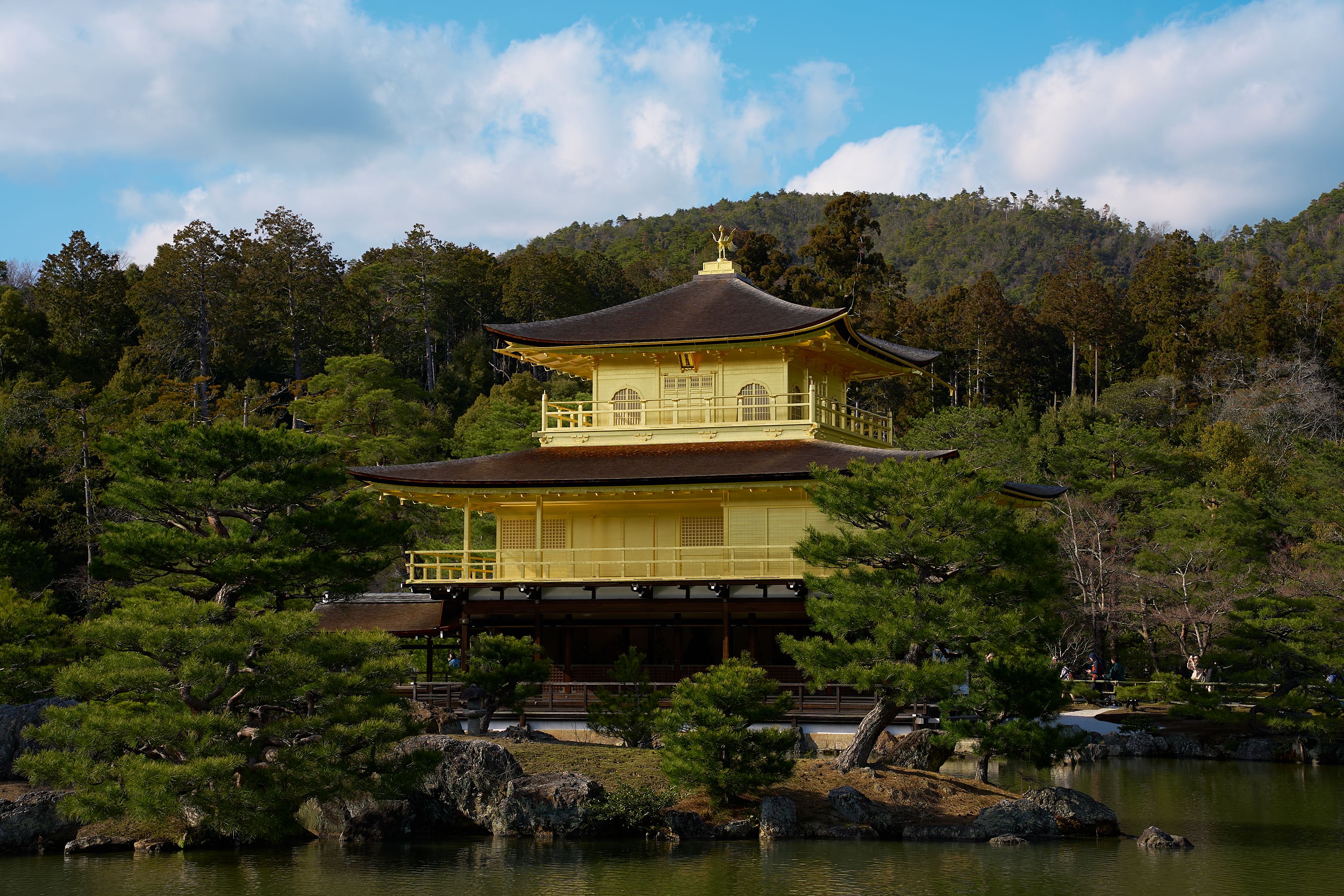 Golden Pavilion of Kinkaku-ji in Kyoto, Japan · Free Stock Photo
