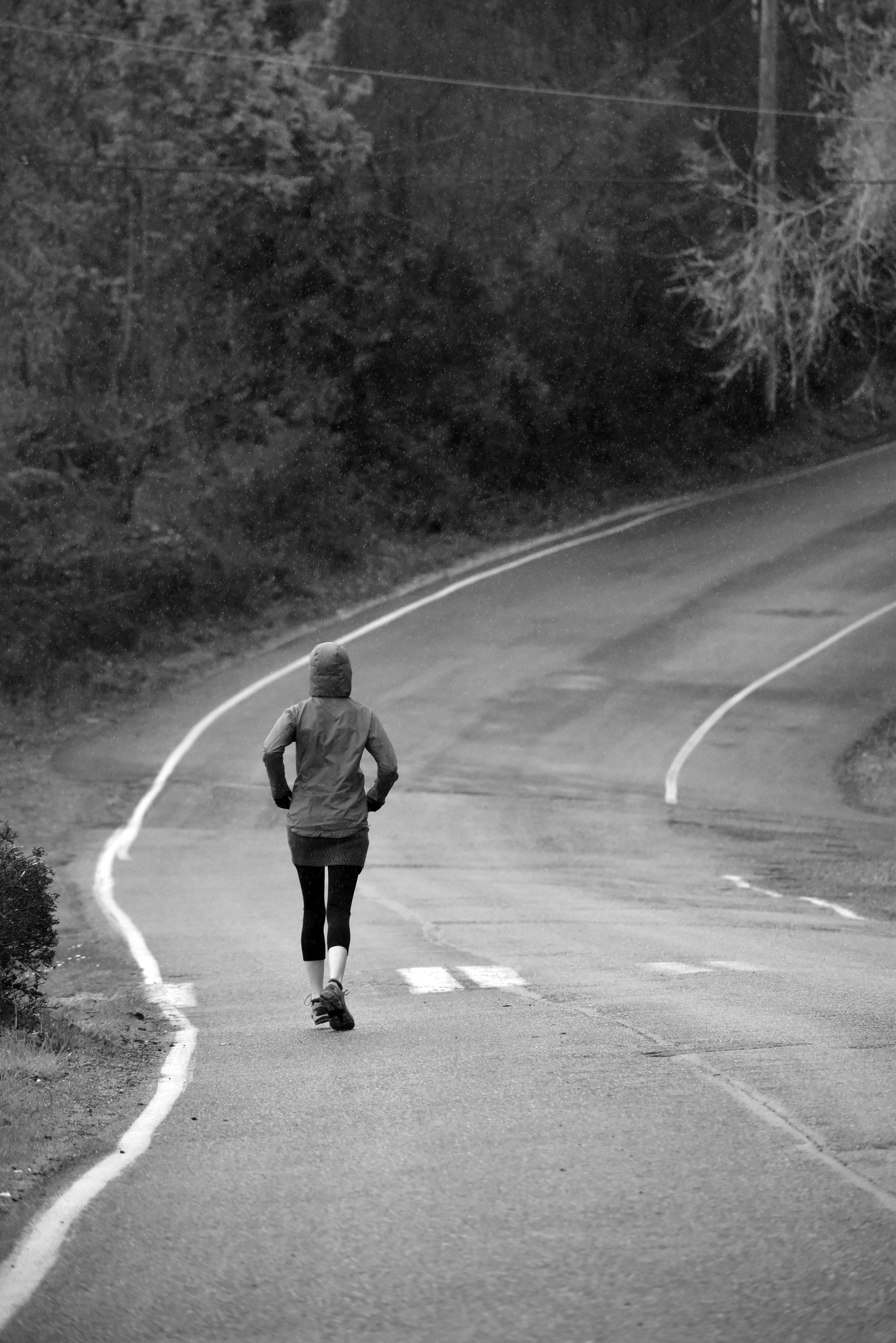 Back View of a Running Person · Free Stock Photo