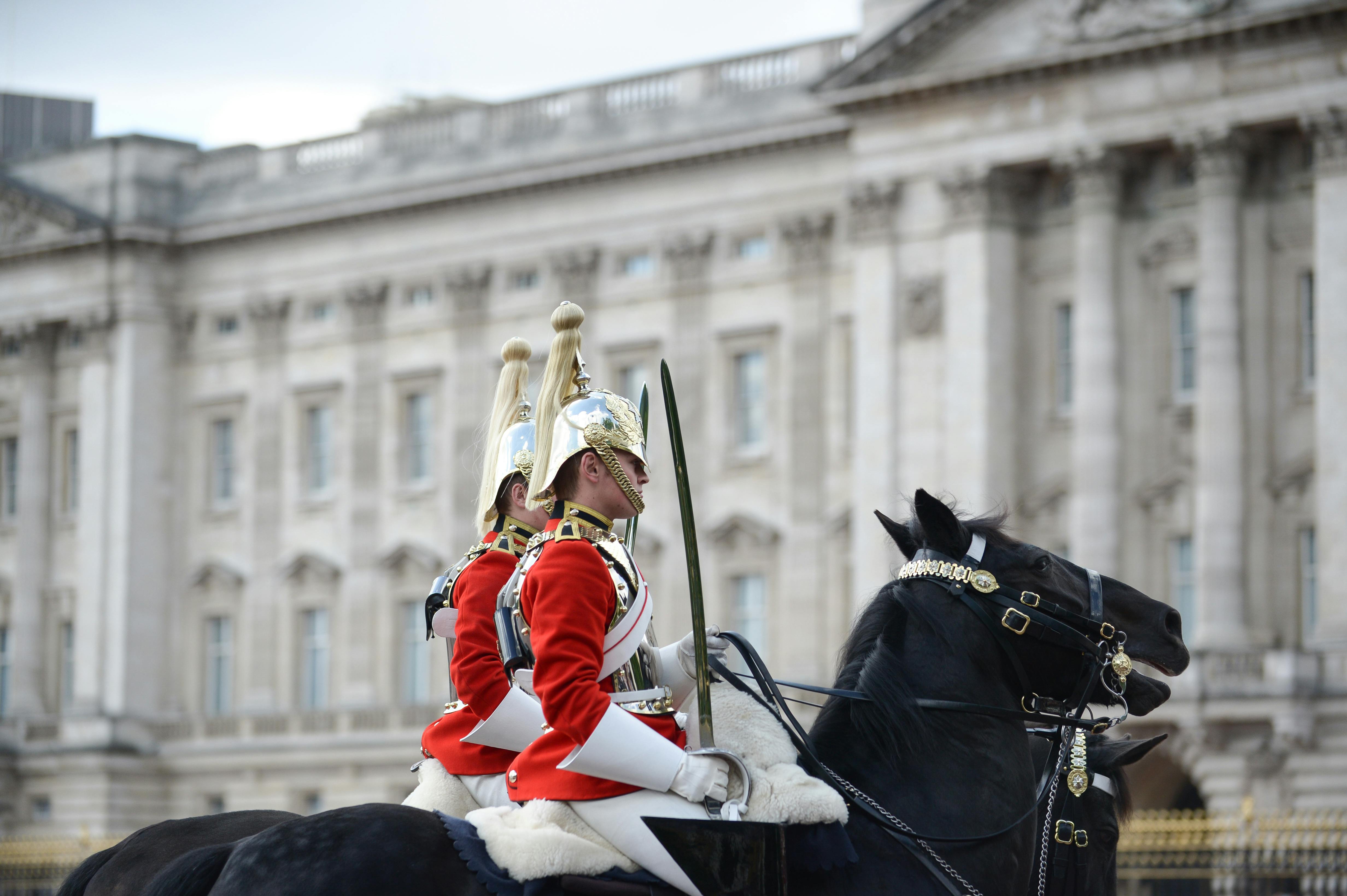 Two British Life Guards Riding Horses · Free Stock Photo
