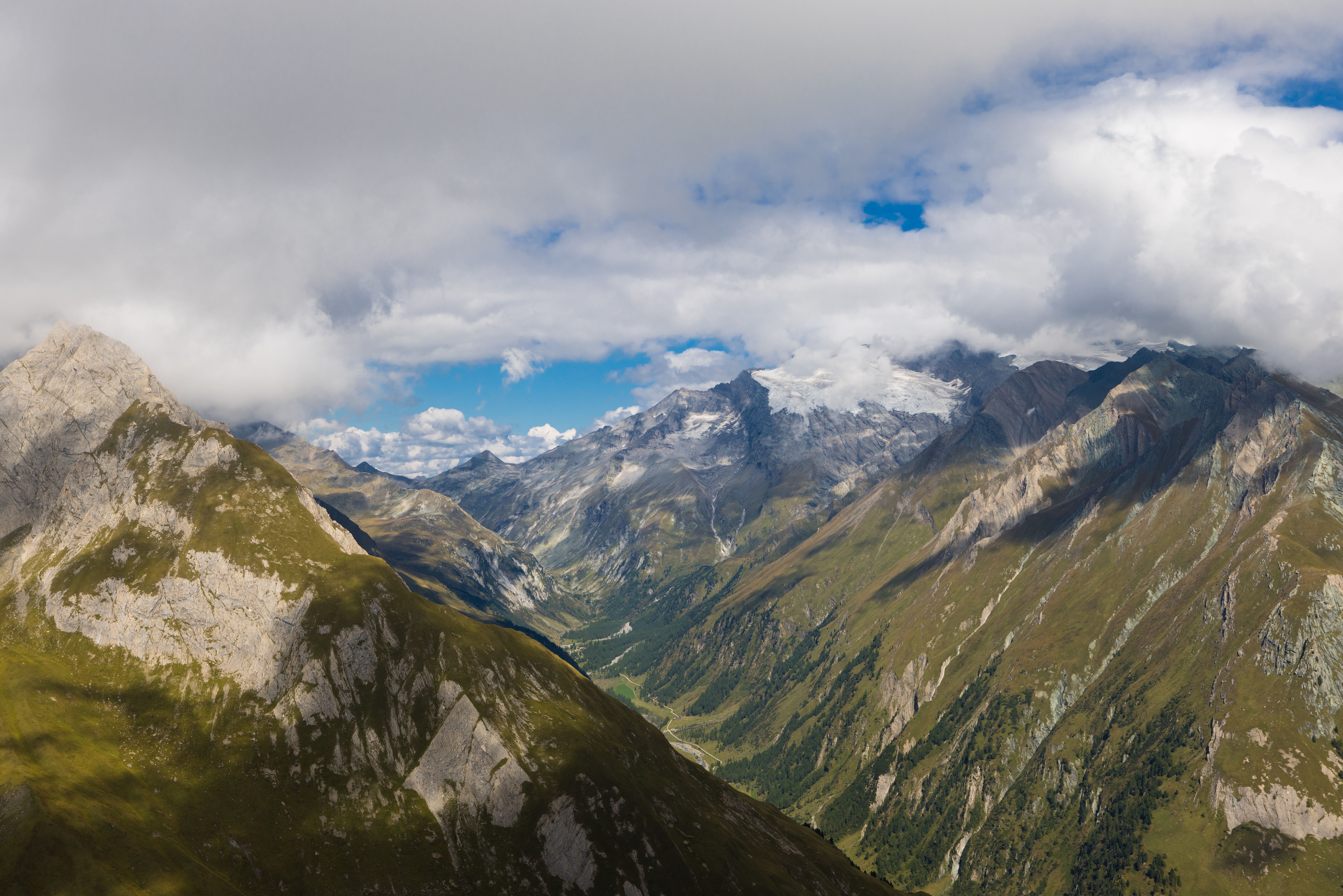 Cloud over Mountains and Valley · Free Stock Photo