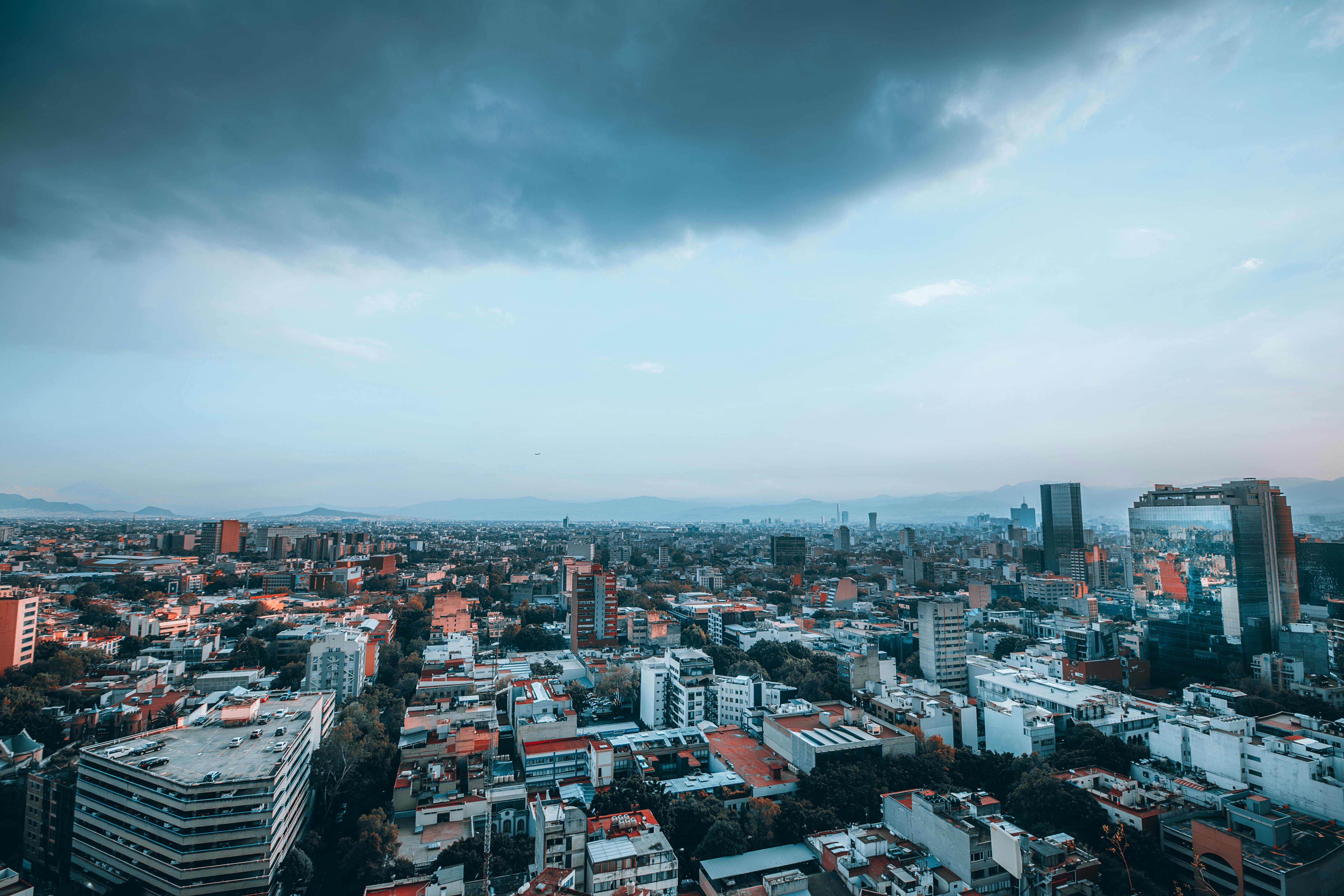 Mexico City in Birds Eye View · Free Stock Photo