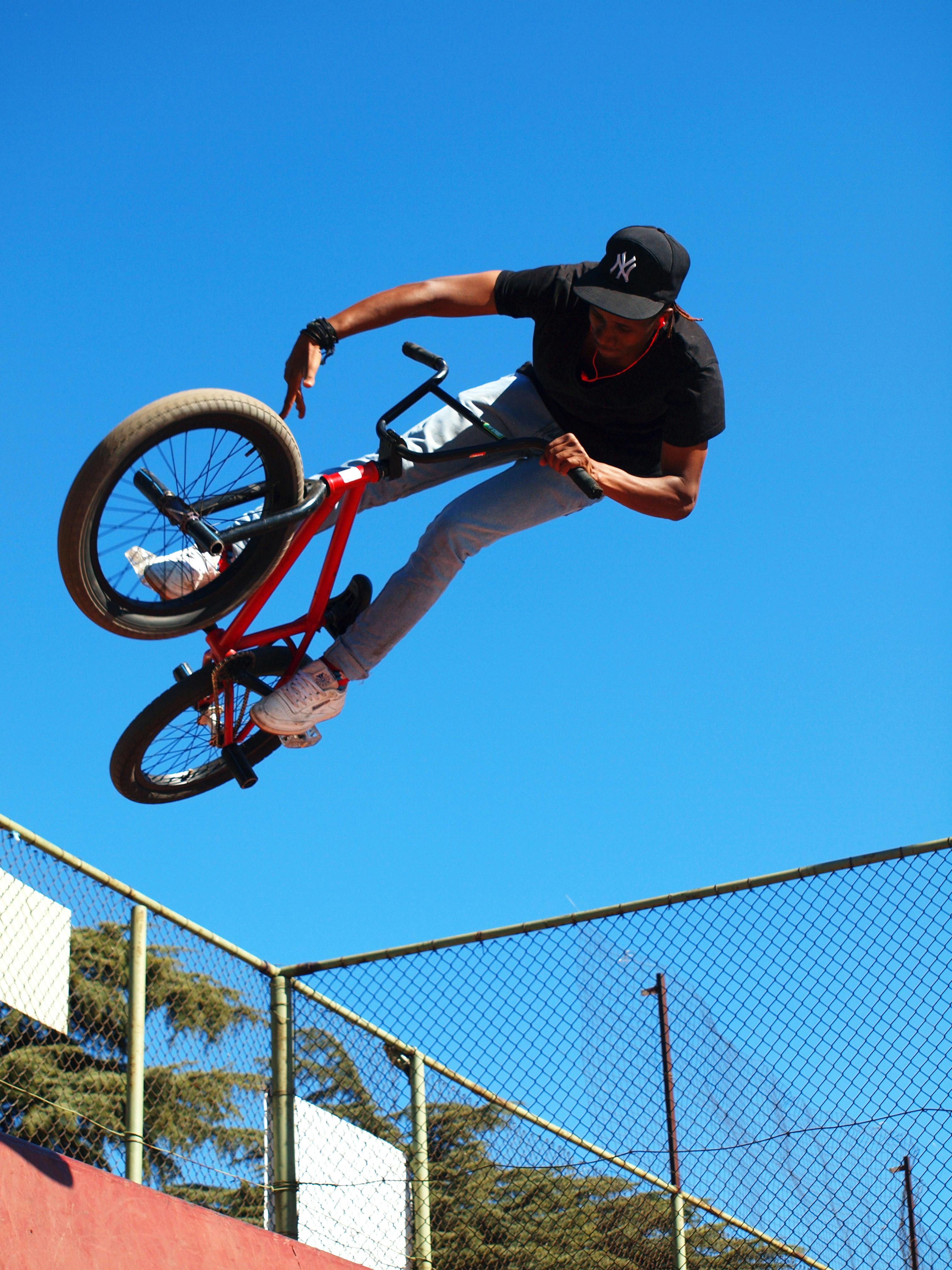 Man Riding Bmx · Free Stock Photo
