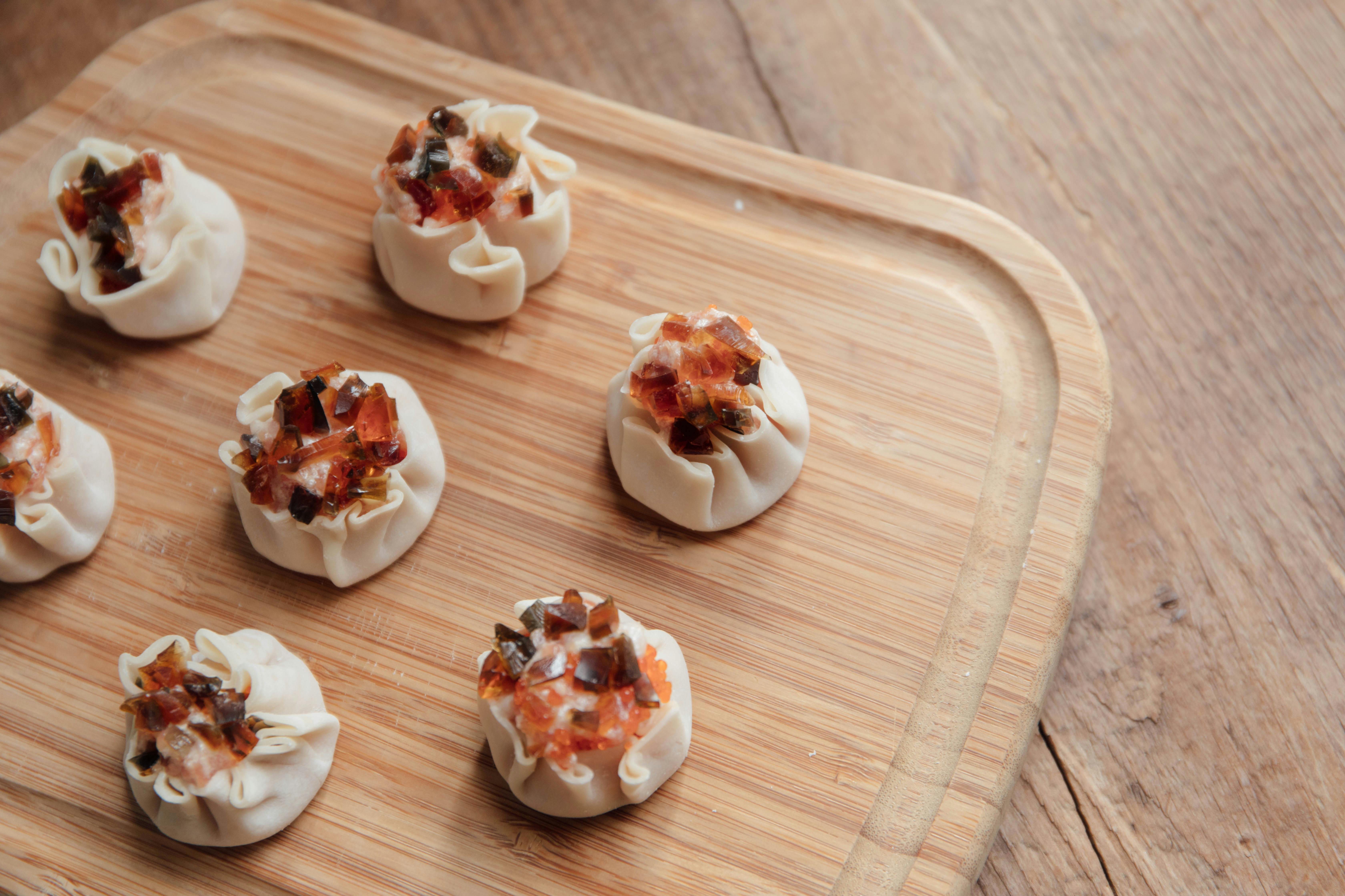 Tray of Dumplings · Free Stock Photo