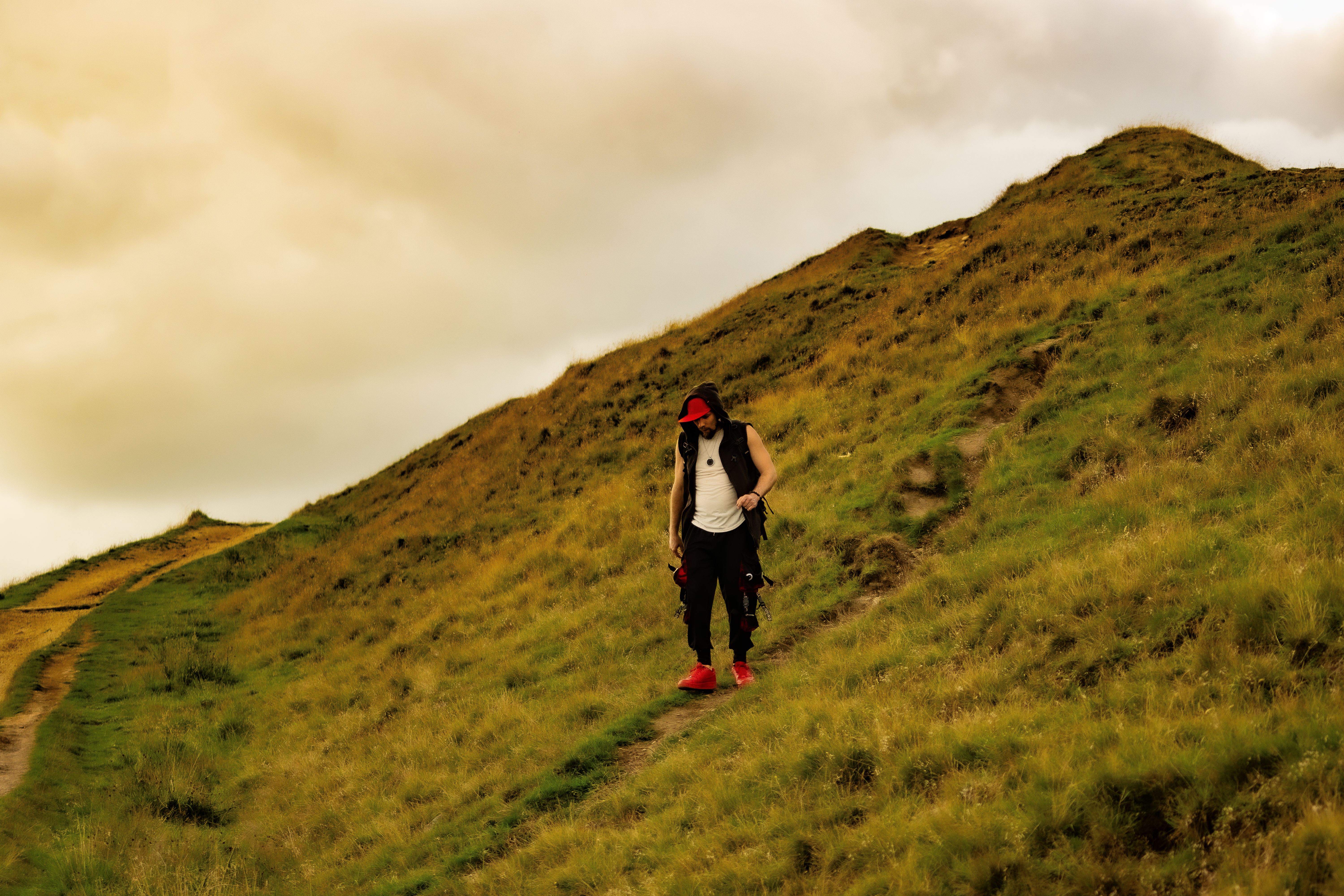 Person Standing in Pathway · Free Stock Photo