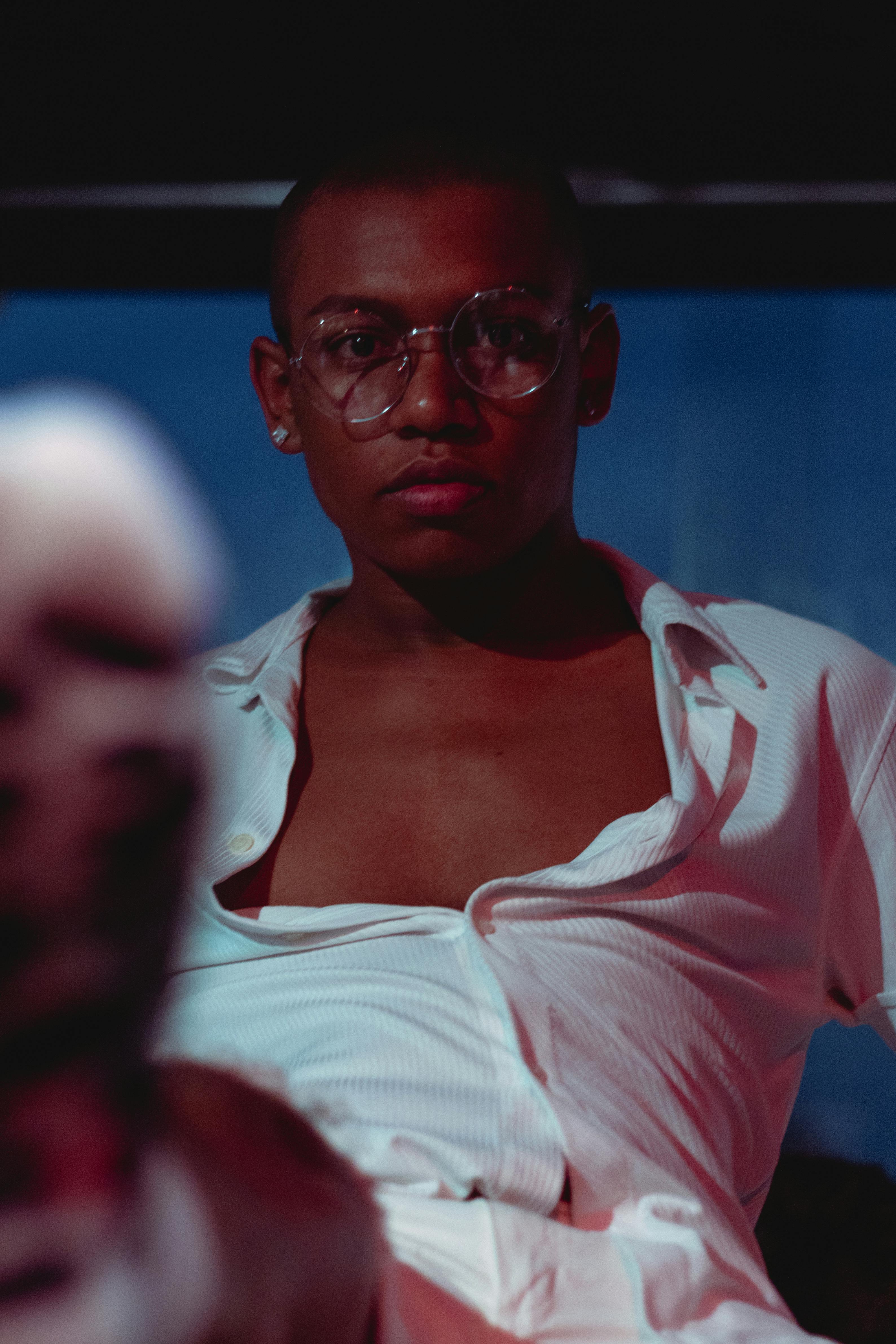 Man In White Button-up Top · Free Stock Photo