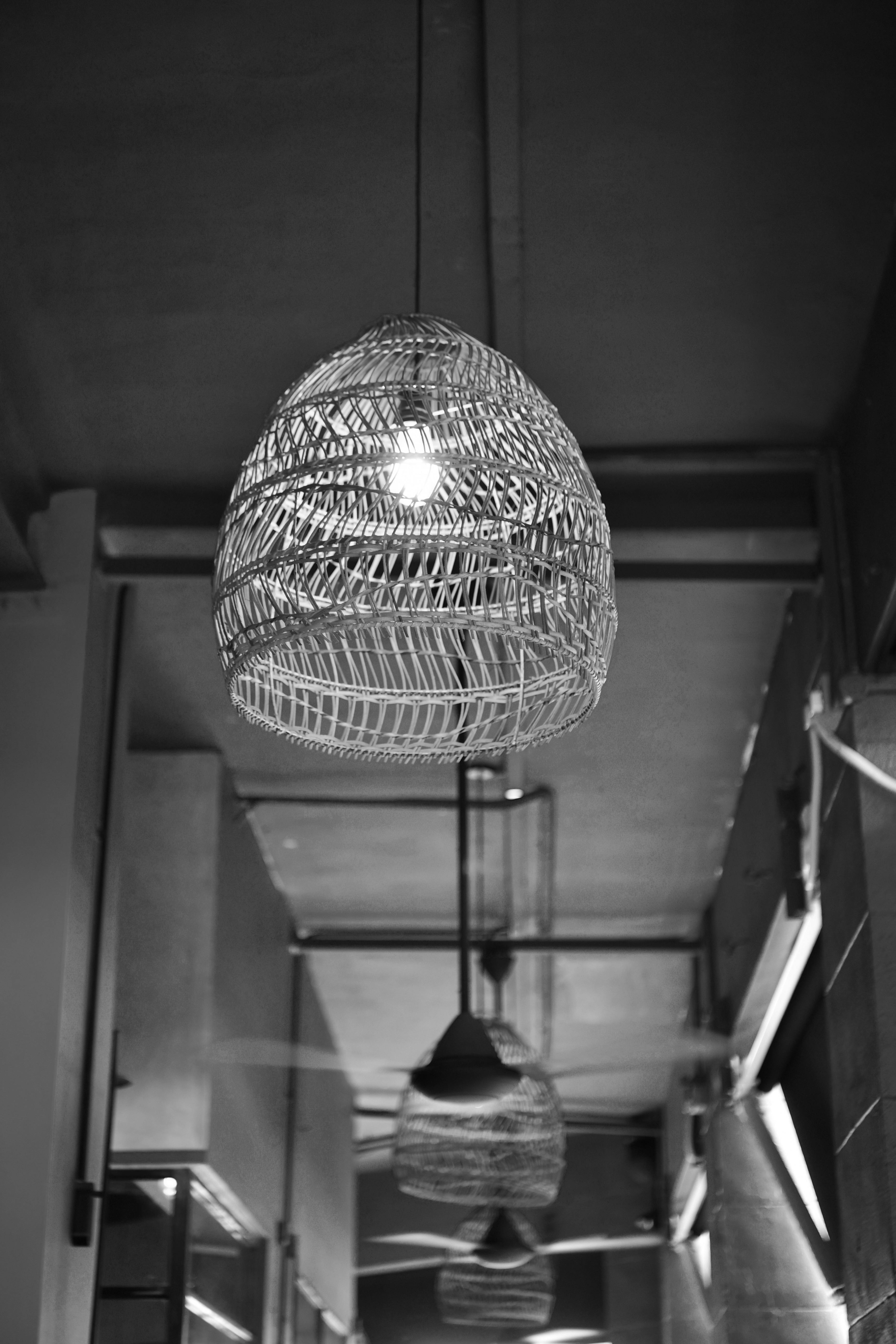 Light Bulb Under Lampshade · Free Stock Photo