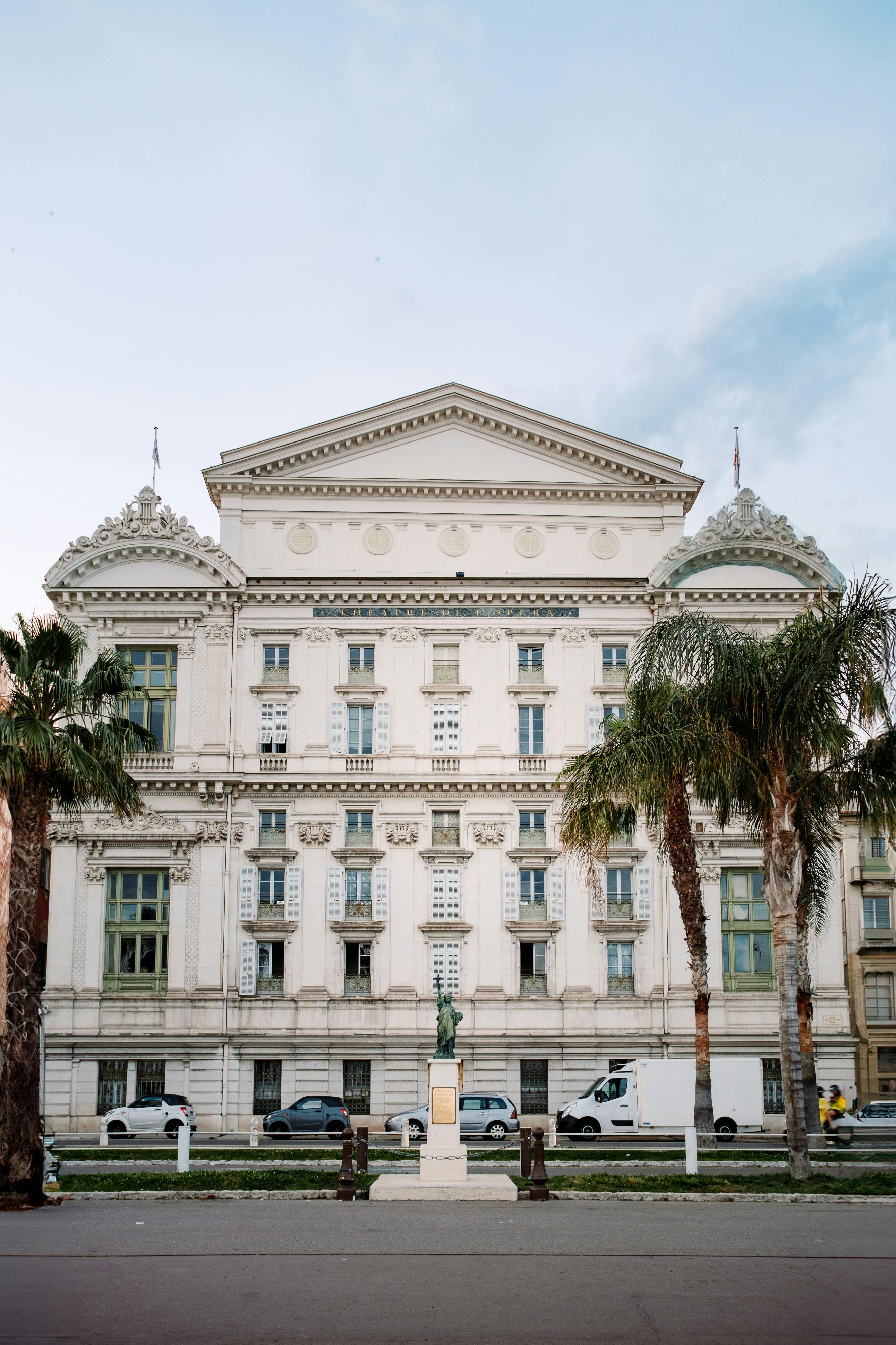 Facade of the Opera de Nice in Nice, France · Free Stock Photo