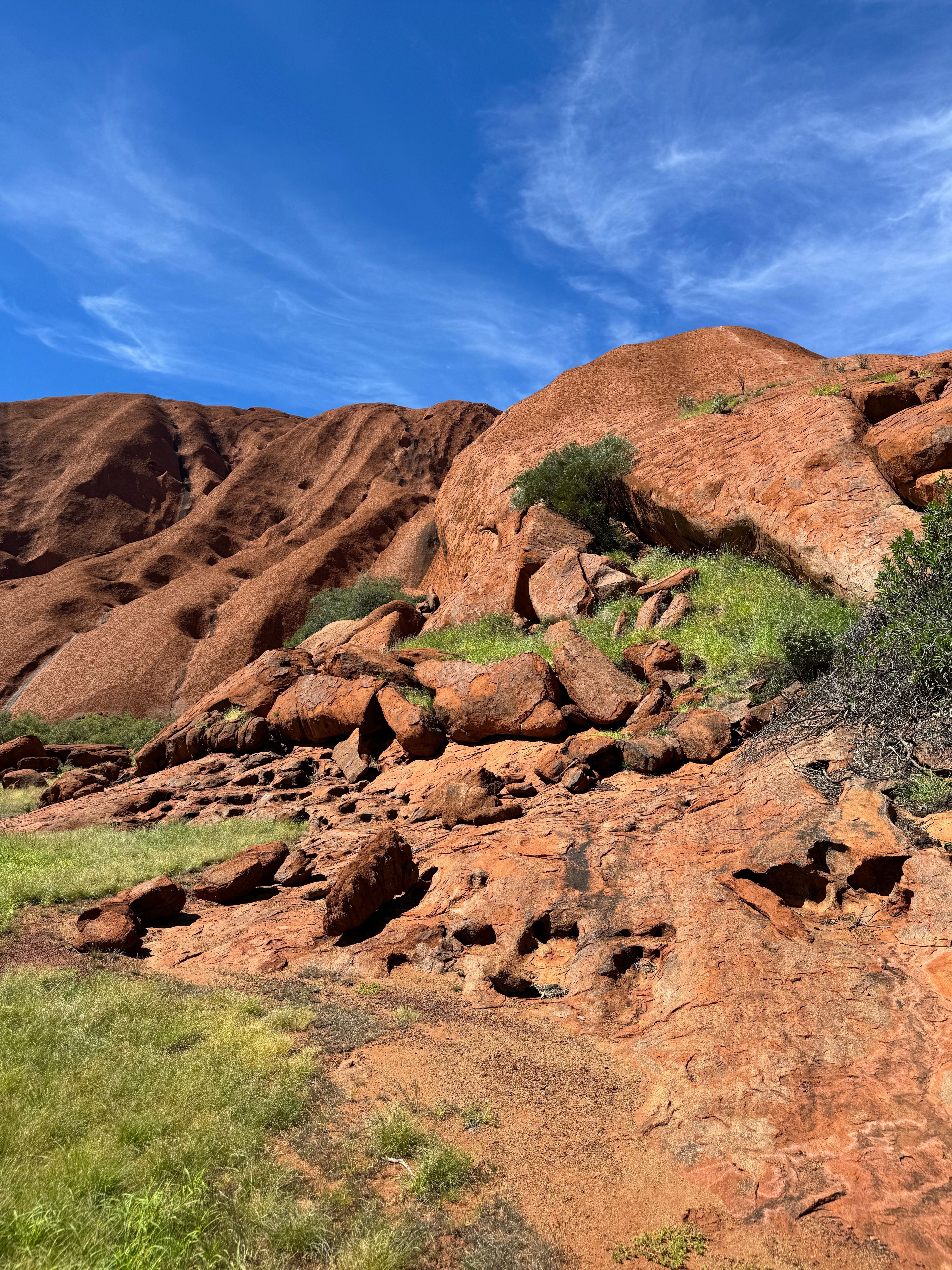 Arid Rocks and Hill in Desert · Free Stock Photo