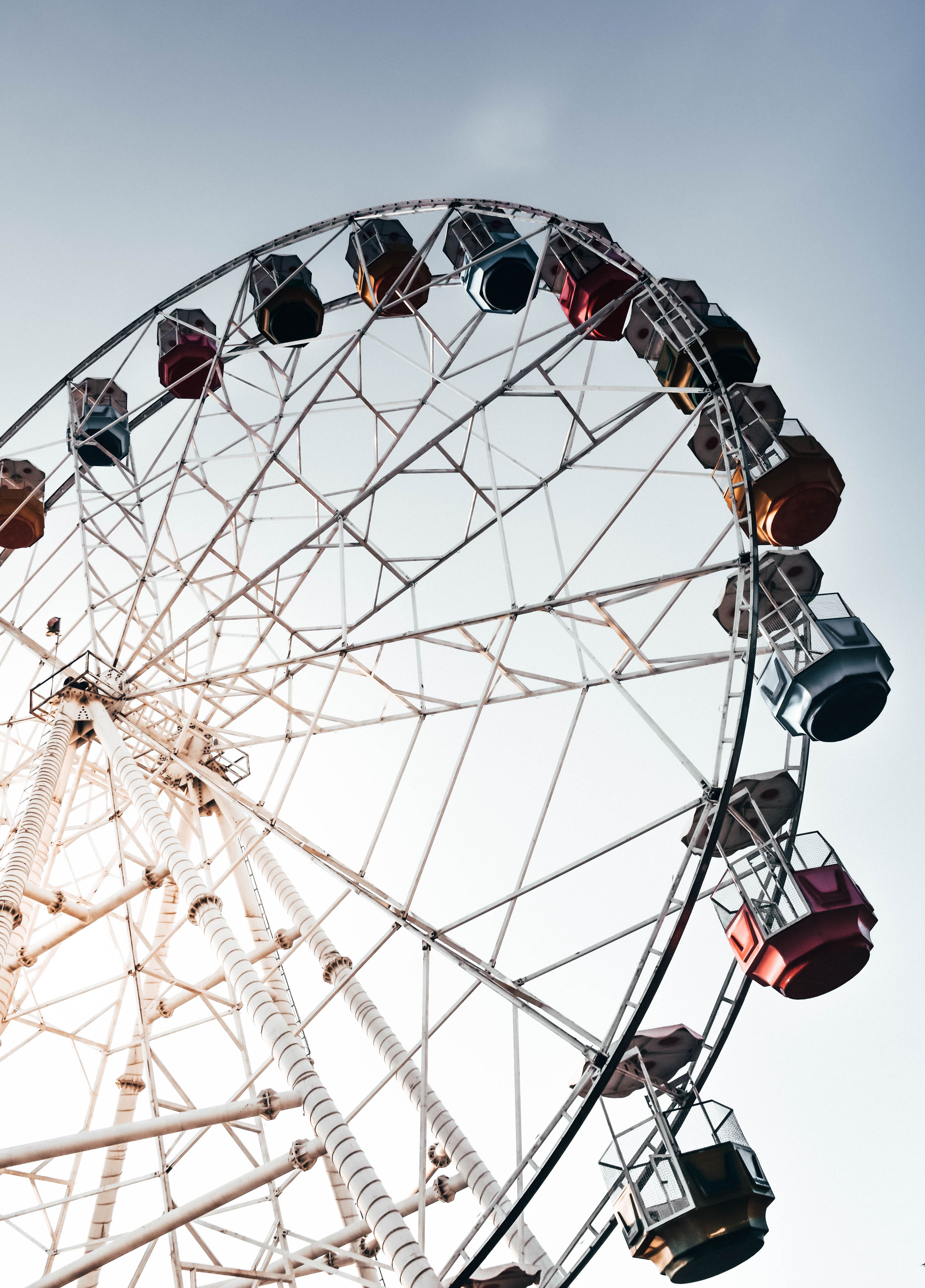 Gray and Brown Ferris Wheel · Free Stock Photo
