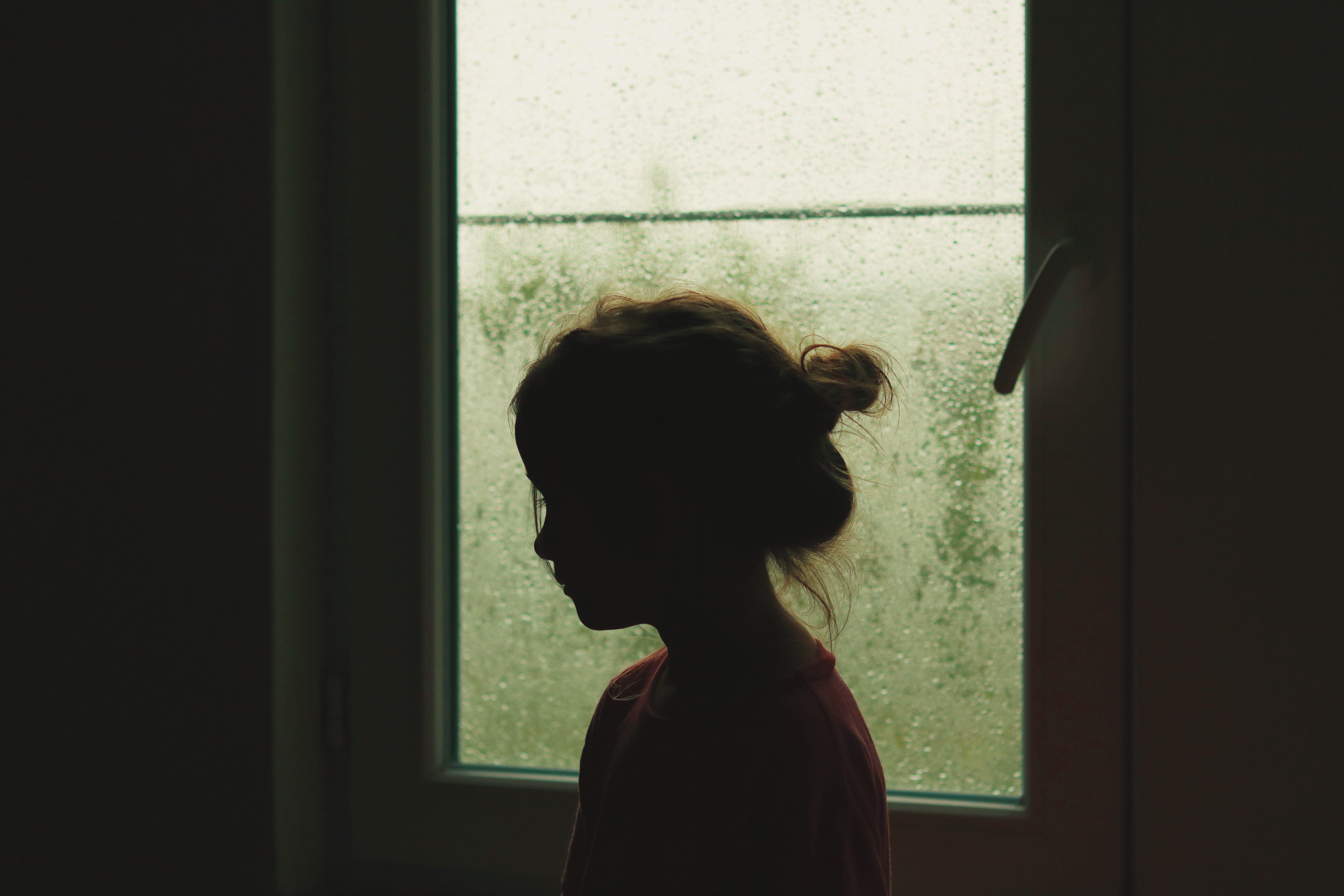 Girl Sitting By The Window · Free Stock Photo