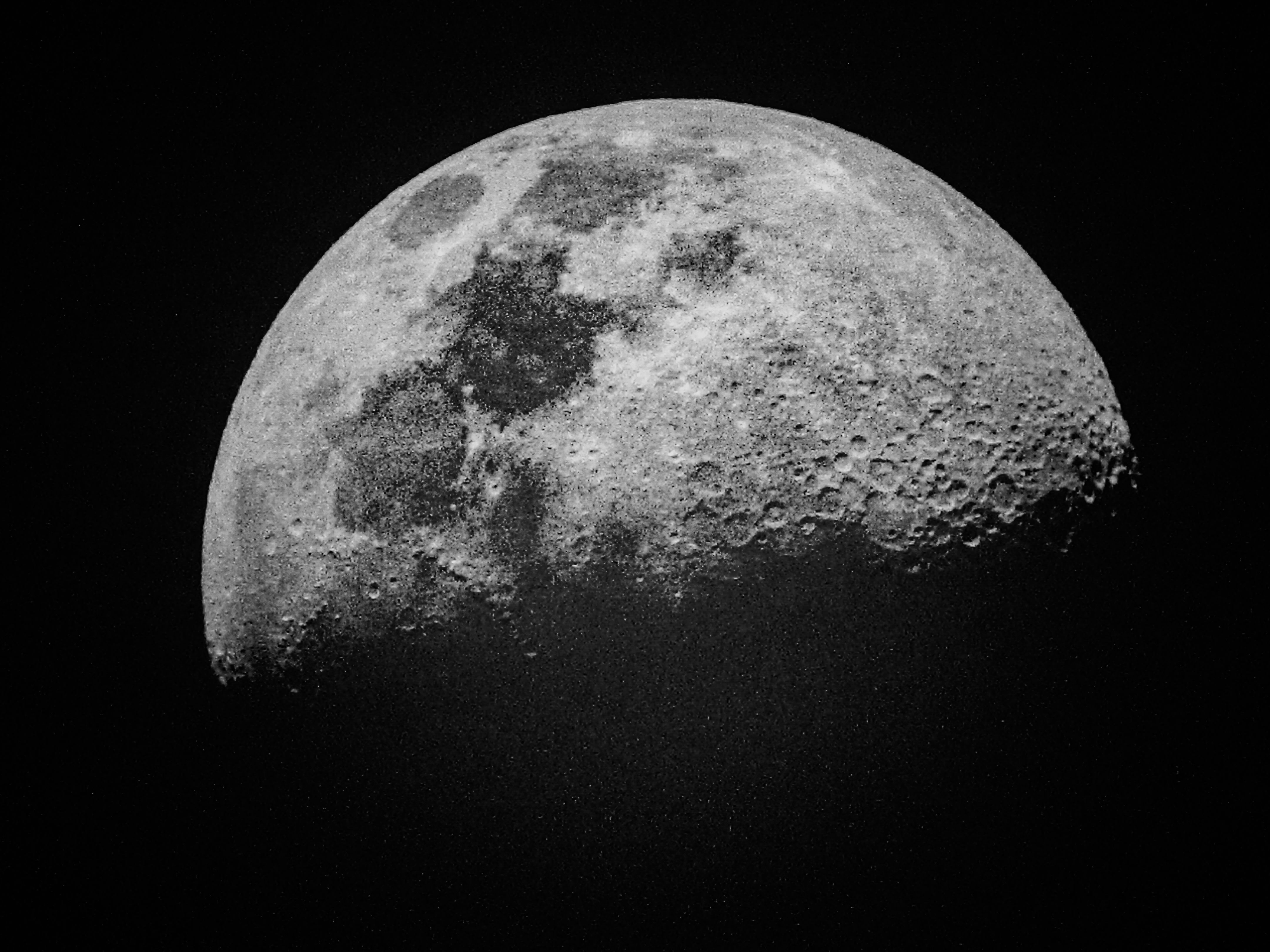 Moon Black And White Photos, Download The BEST Free Moon Black And ...