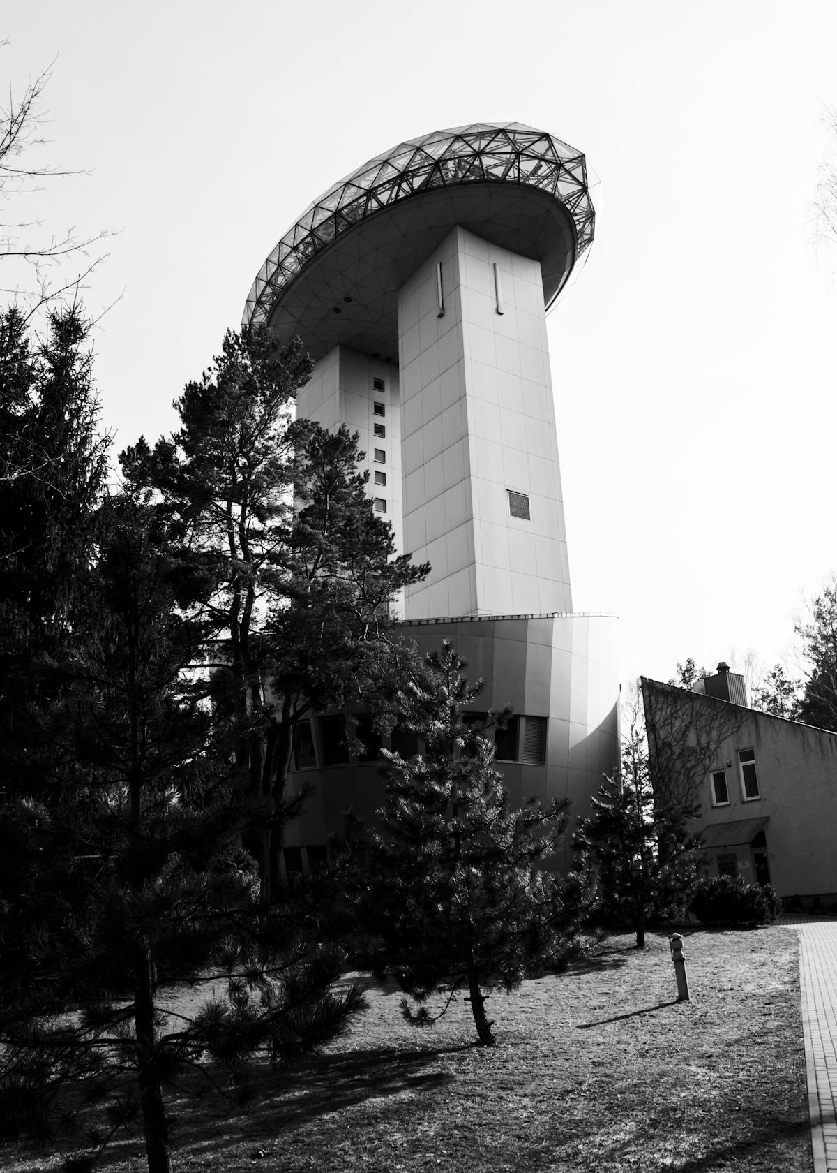 Black And White Firewatch Tower Photos, Download The BEST Free Black ...