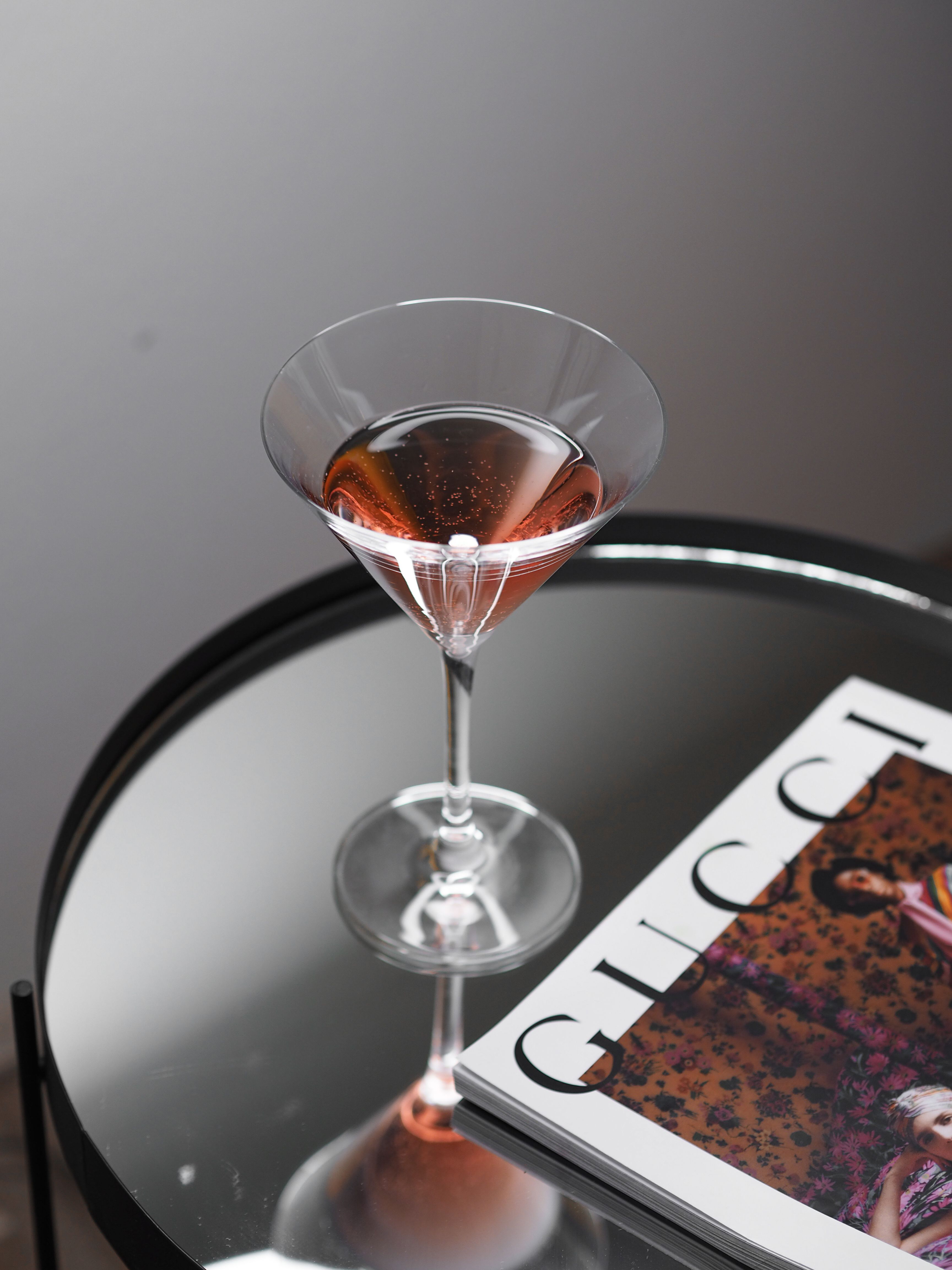 Glass of Drink and Magazine · Free Stock Photo