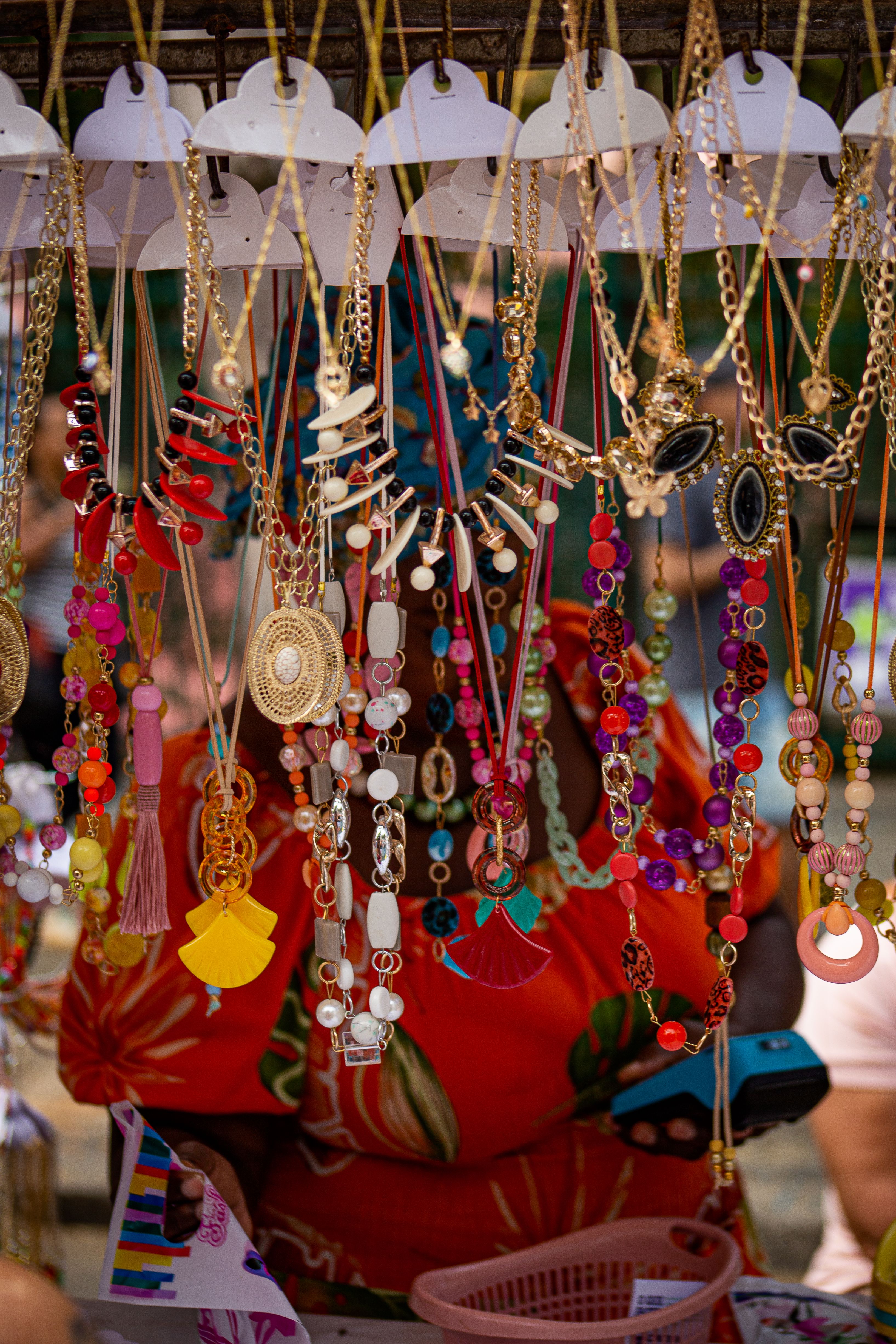 Market Stall with Jewelry · Free Stock Photo