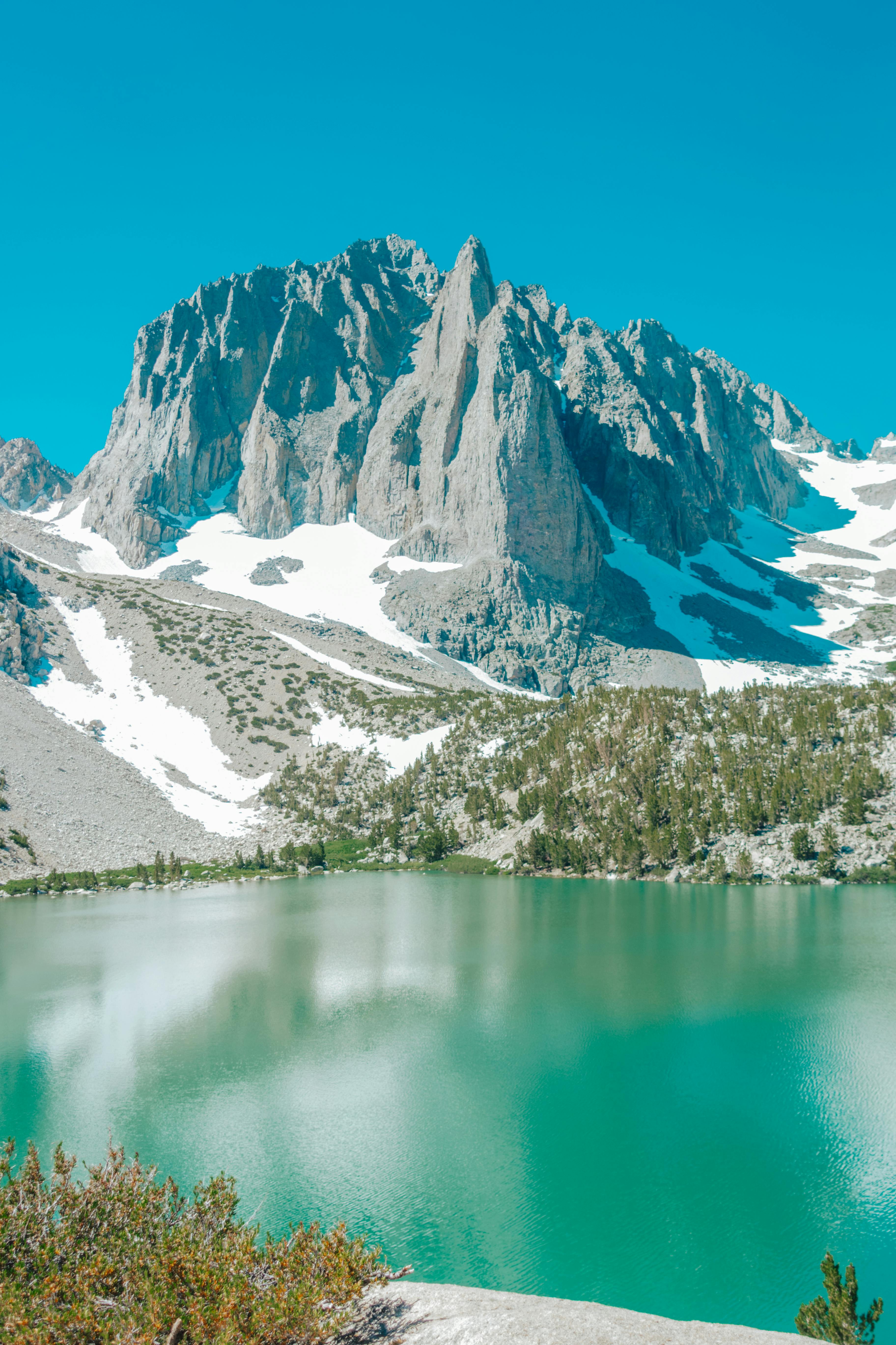 Big Pine Lake in California in USA · Free Stock Photo