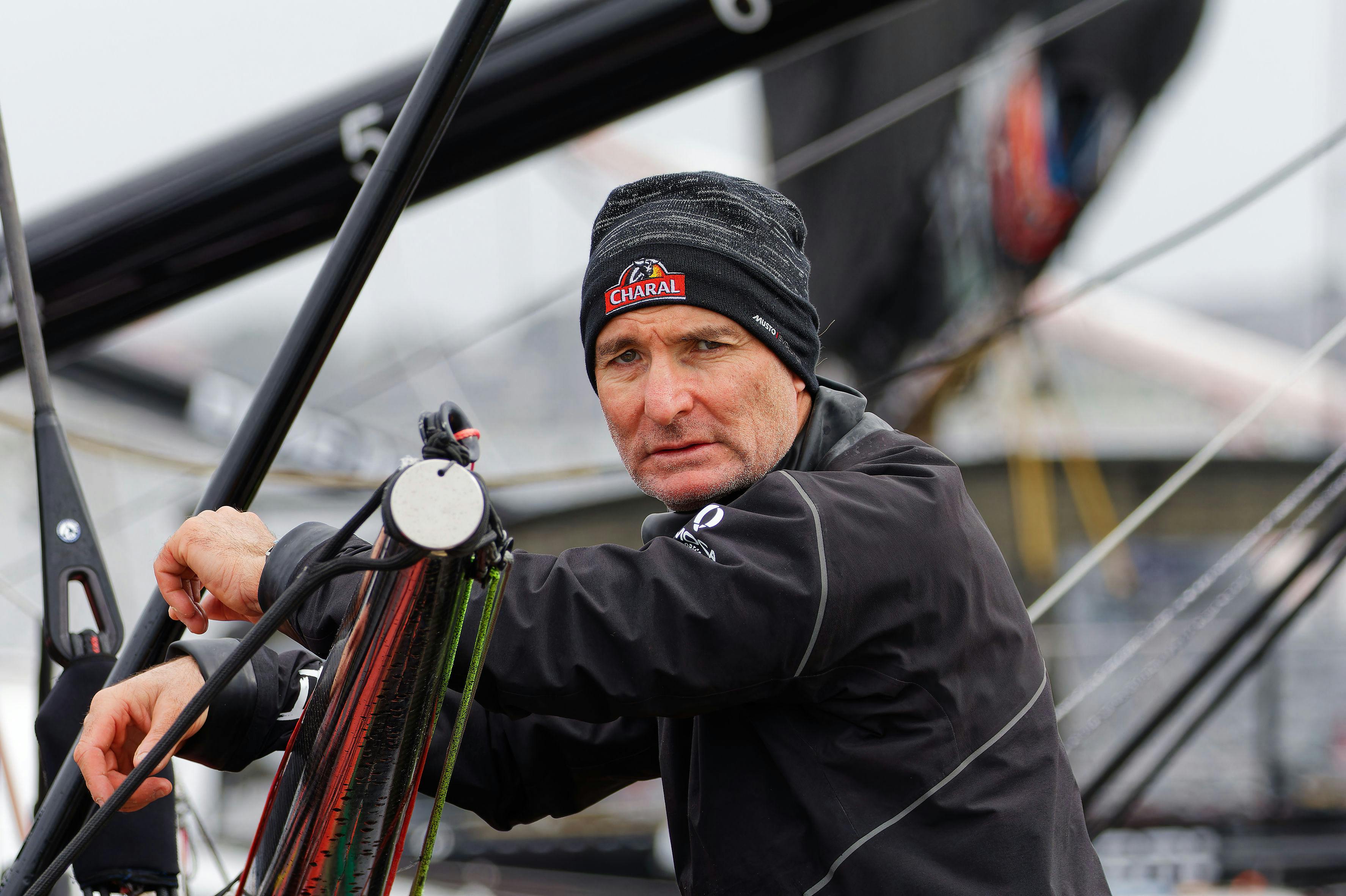 Tired Sailor Leaning on Rail · Free Stock Photo