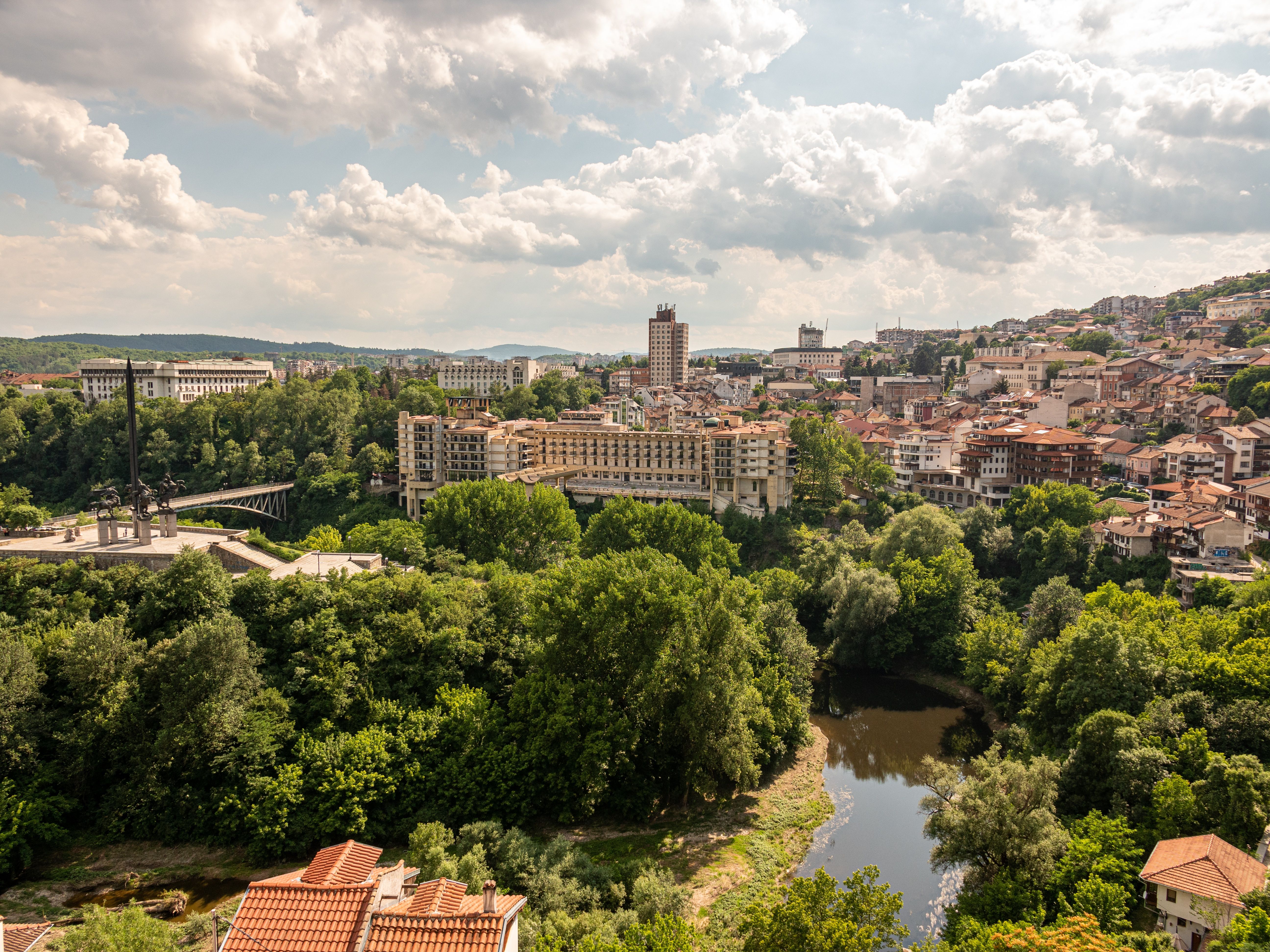Cityscape of Veliko Tarnovo in Bulgaria · Free Stock Photo