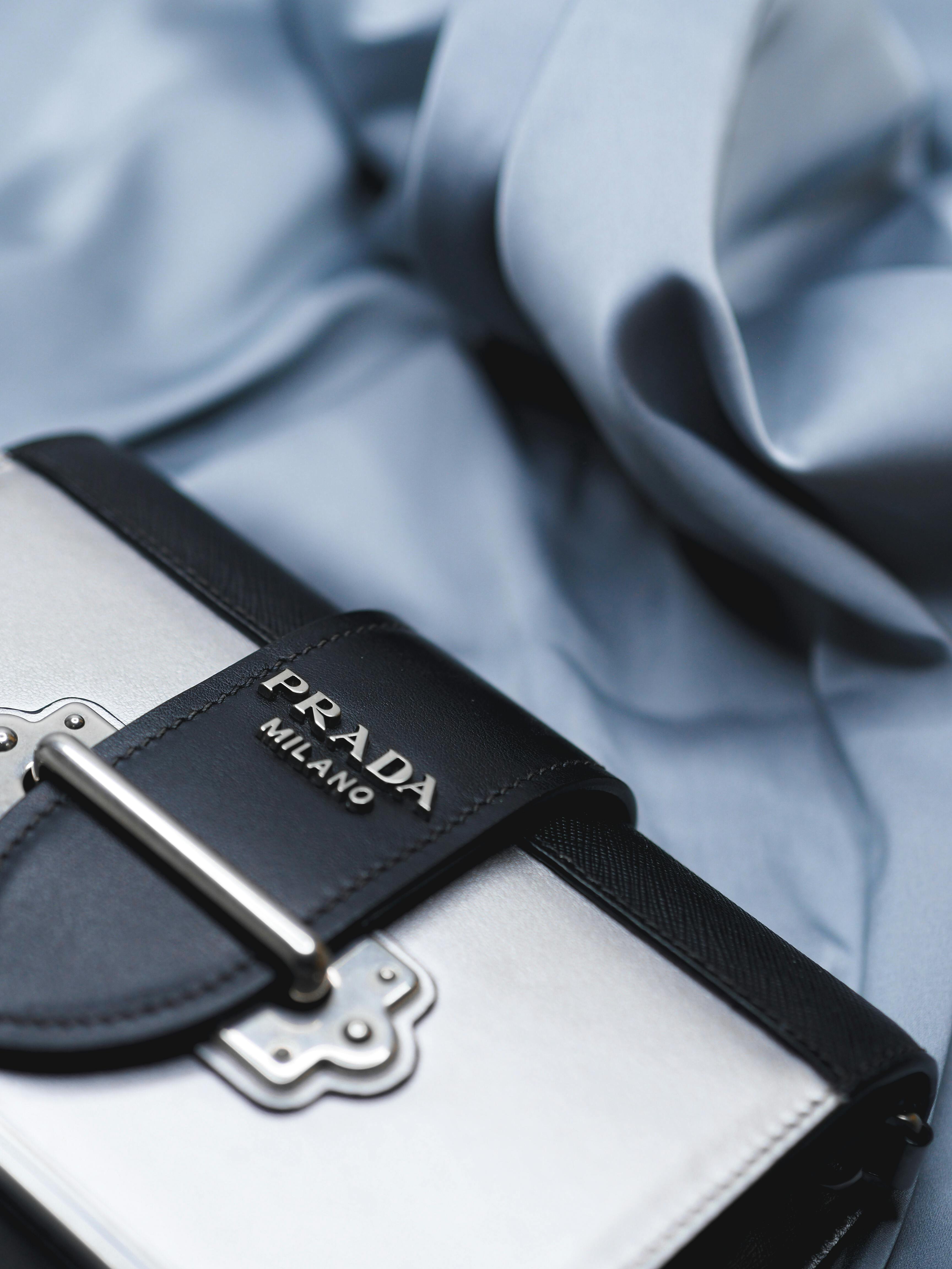 Prada Bag on Gray Background · Free Stock Photo