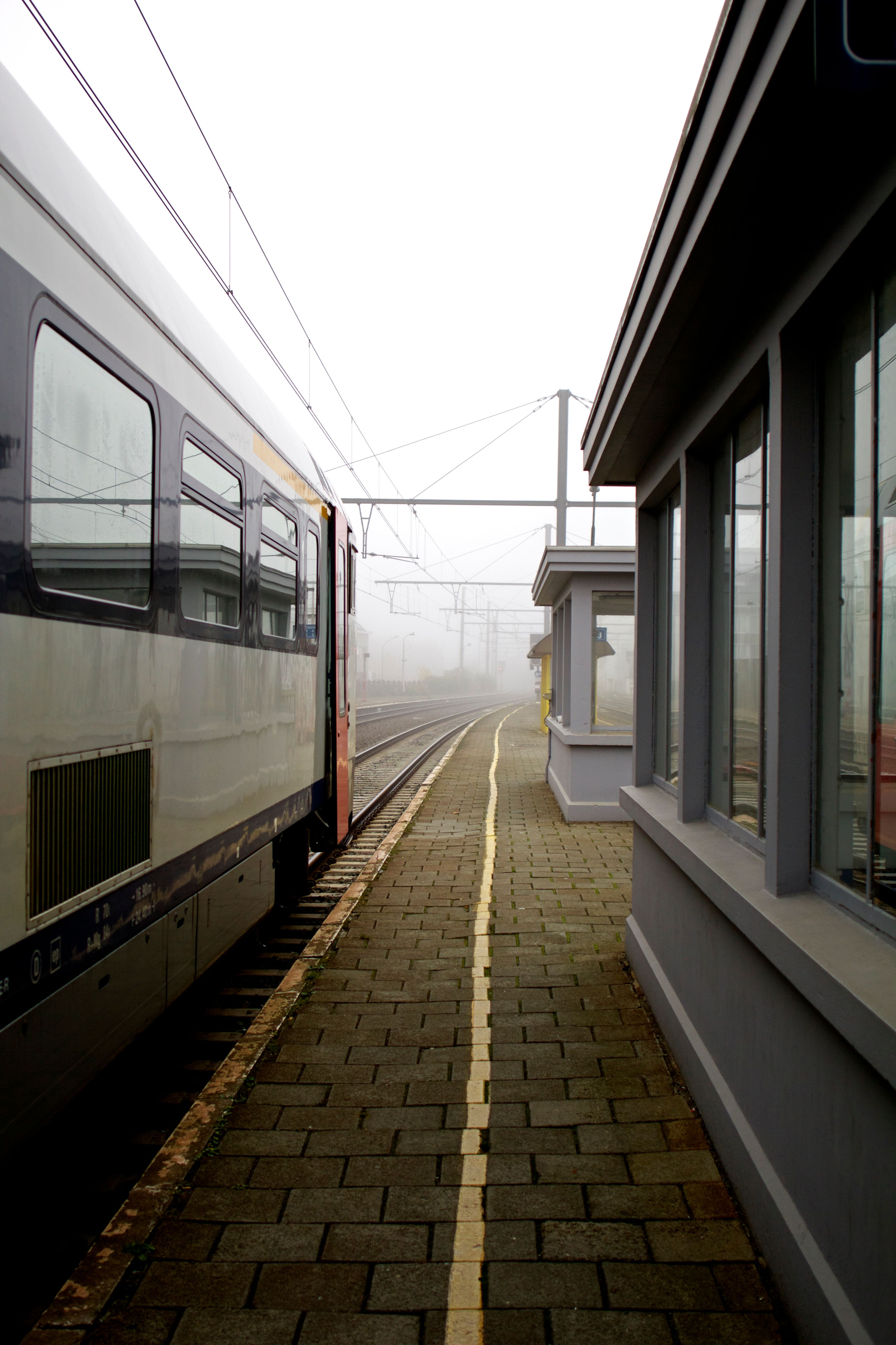 Free stock photo of bad weather, train schedule, train station - Stock ...