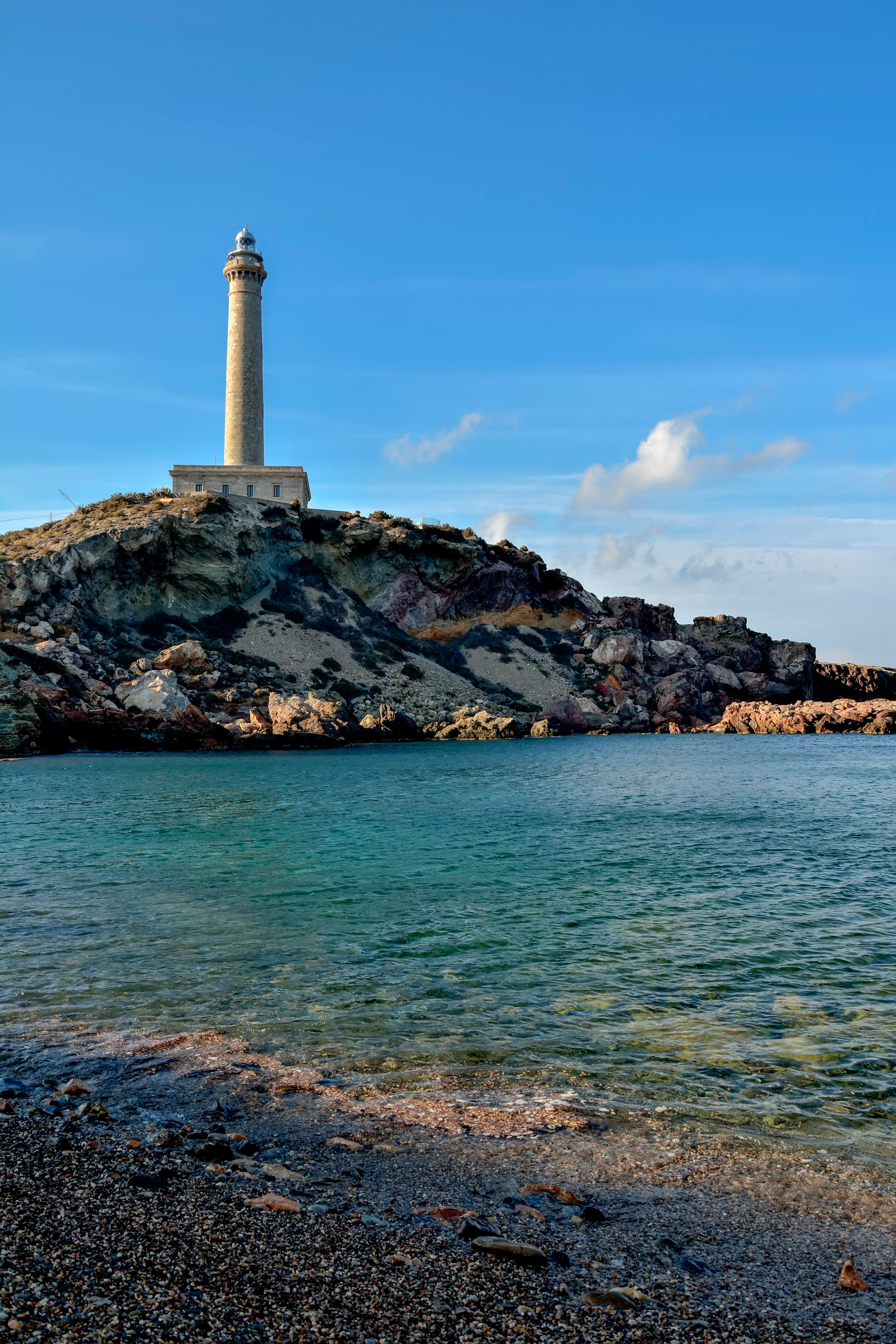 Lighthouse on a Hill in Cape Palos · Free Stock Photo