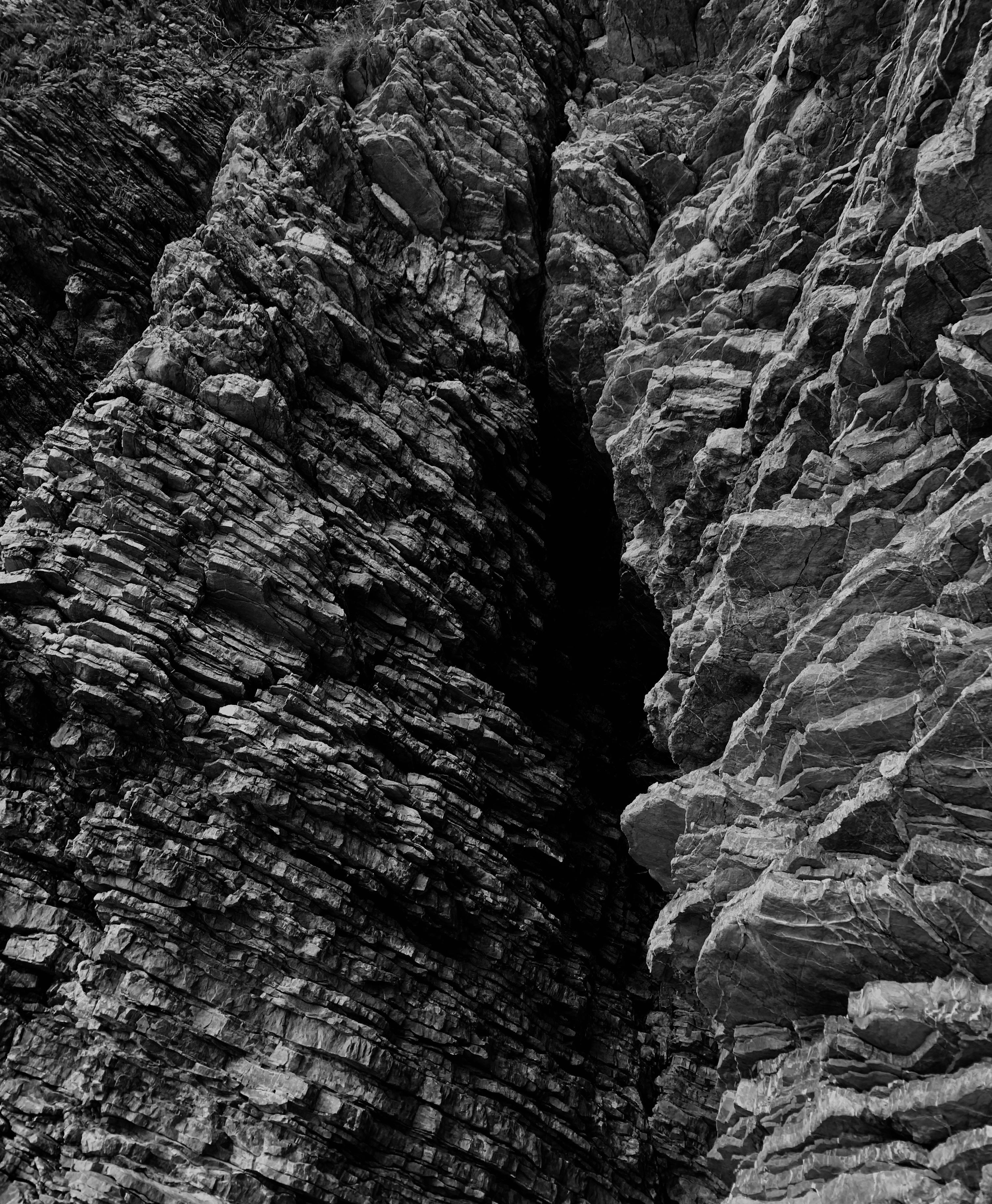 Barren Rocks Wall · Free Stock Photo