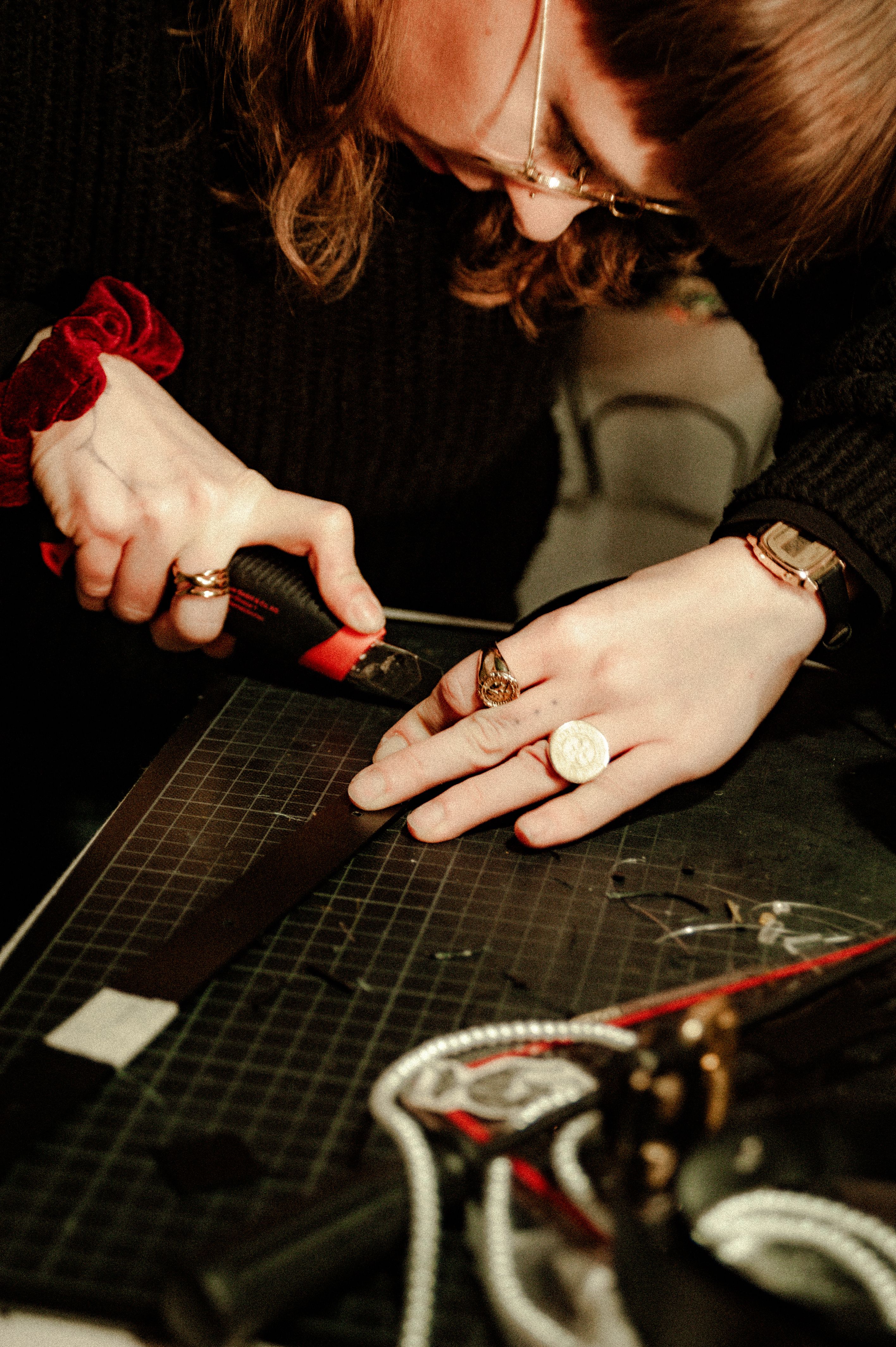 Woman Holding Item and Working · Free Stock Photo