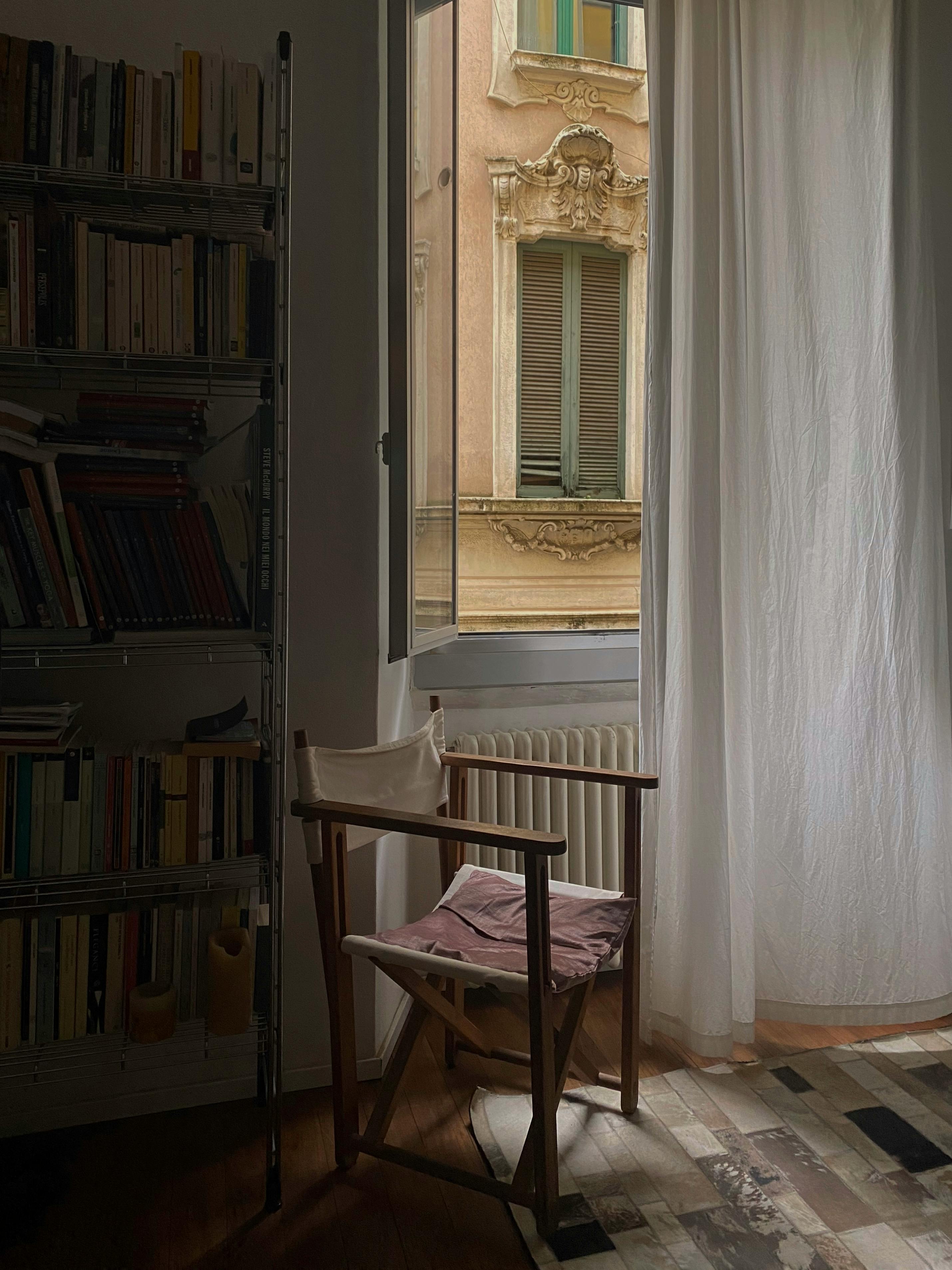 Chair near Open Window · Free Stock Photo